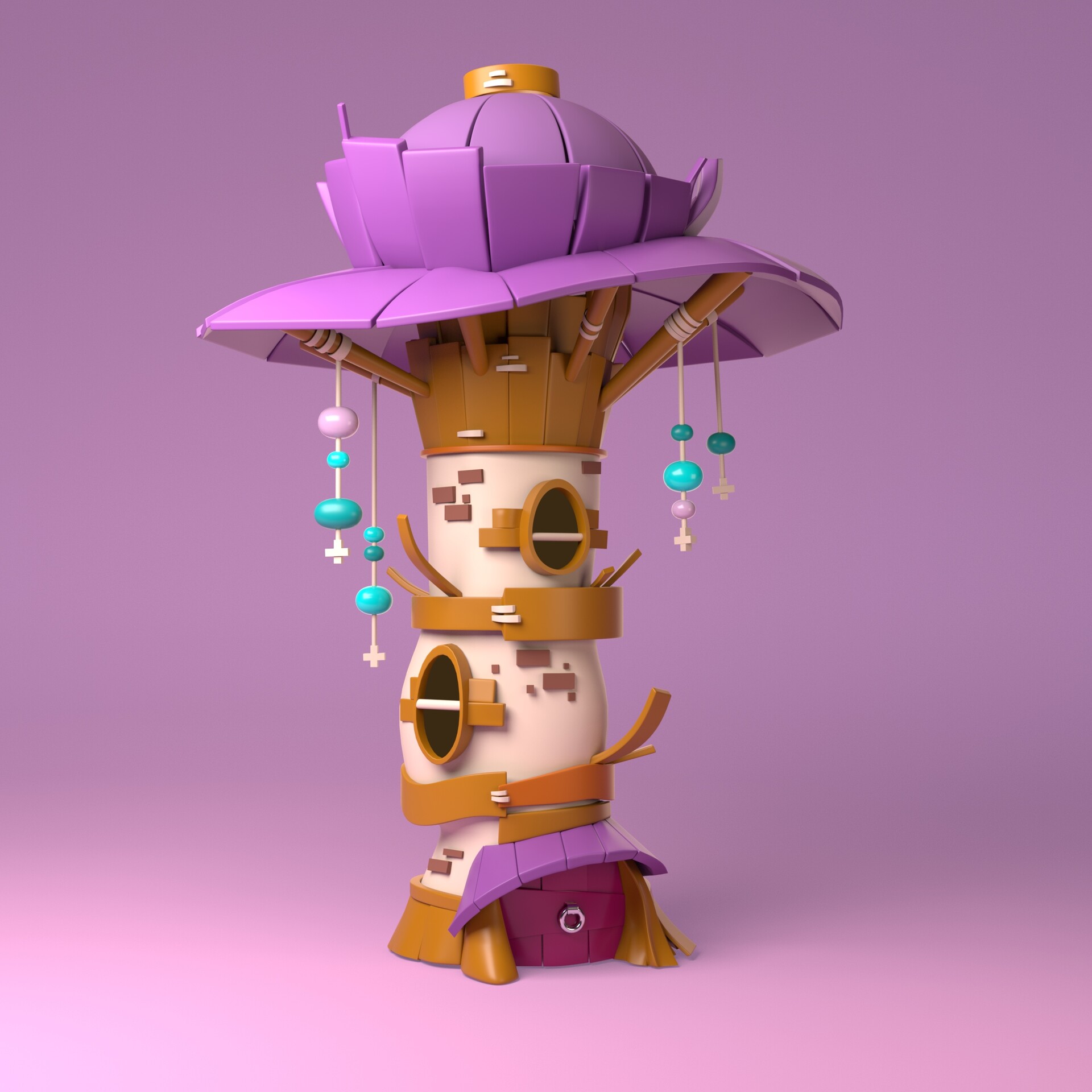 ArtStation - Stylized House Model.