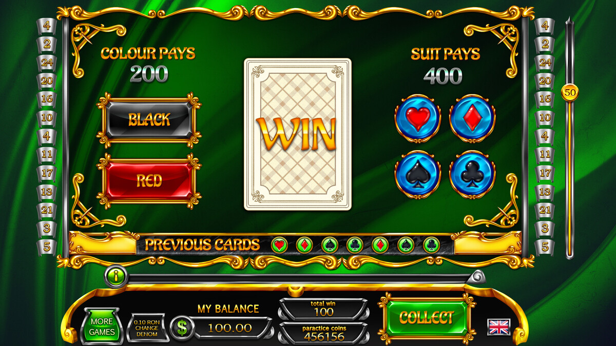 ArtStation - Risk game (Double Game) design for the casino slot machine