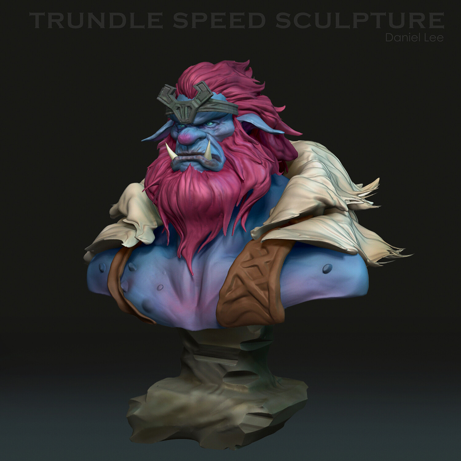 ArtStation - Trundle speed sculpturing practice for fun