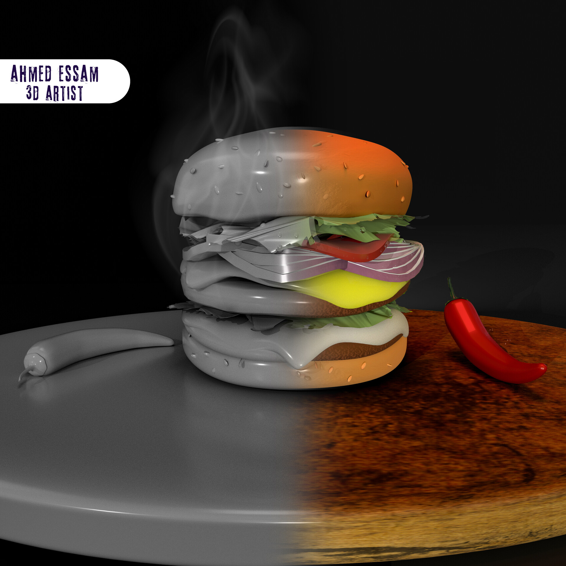 ArtStation - Burger