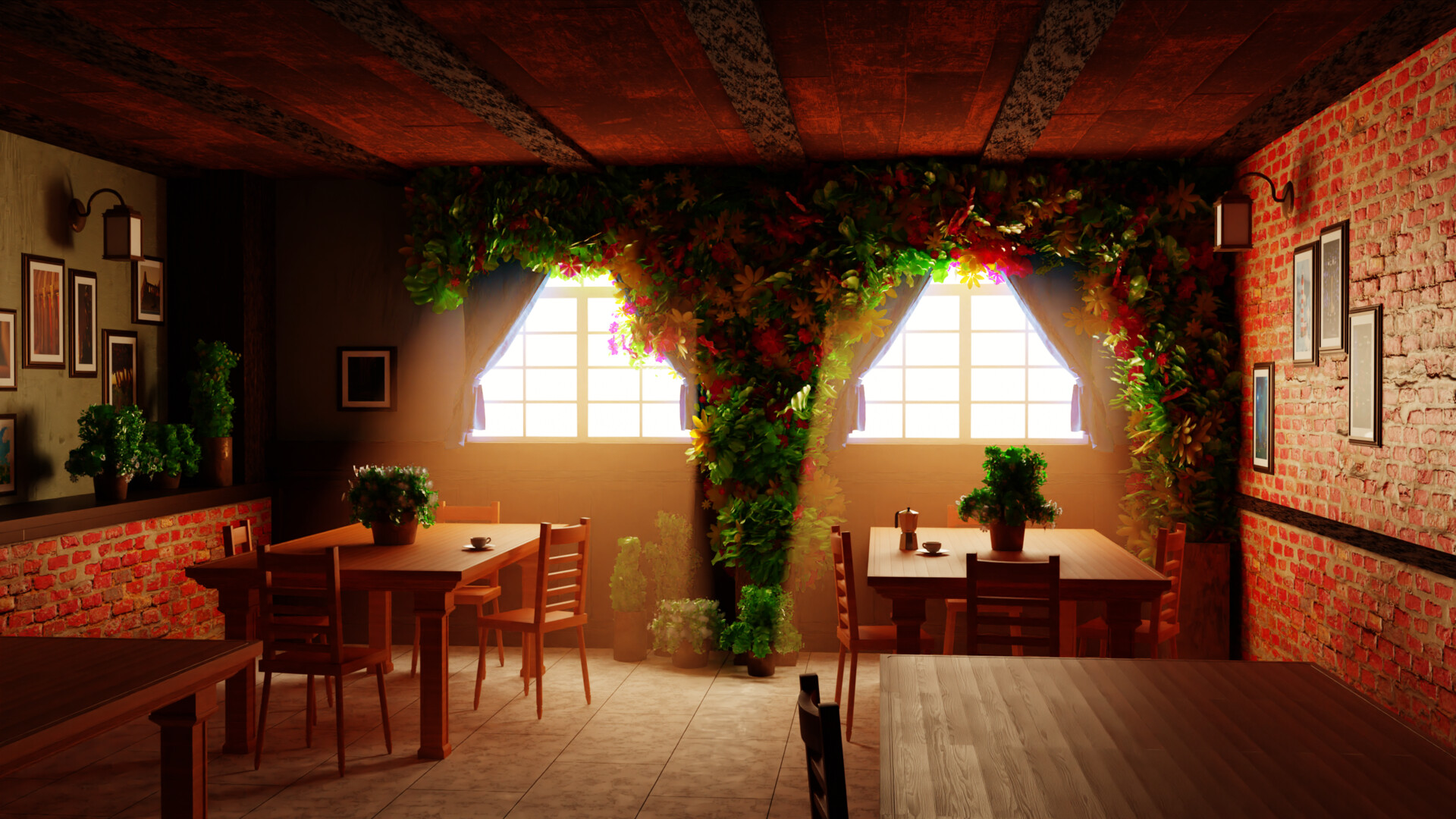 ArtStation - A Small Cafe