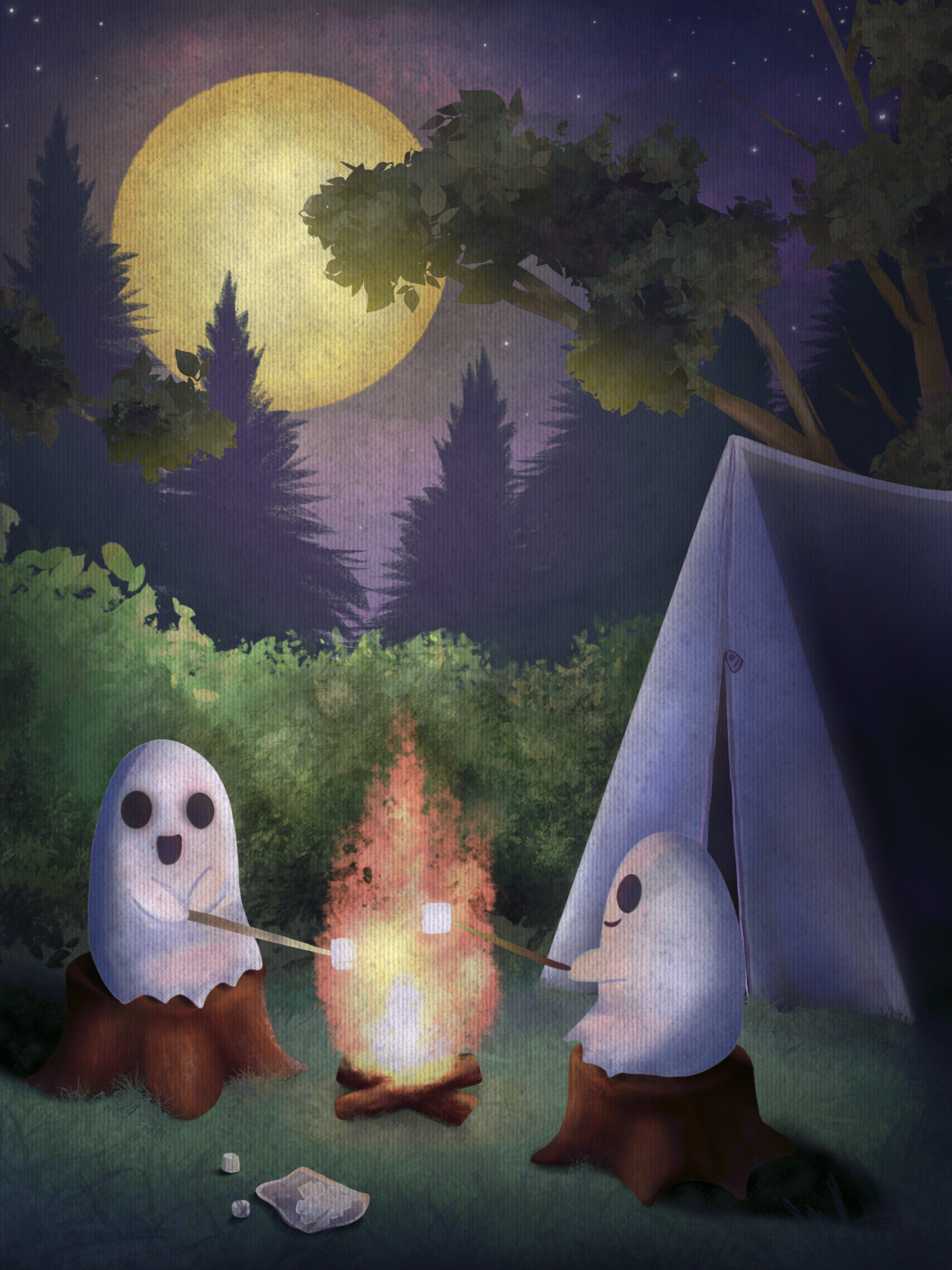 ArtStation - Ghost Camp