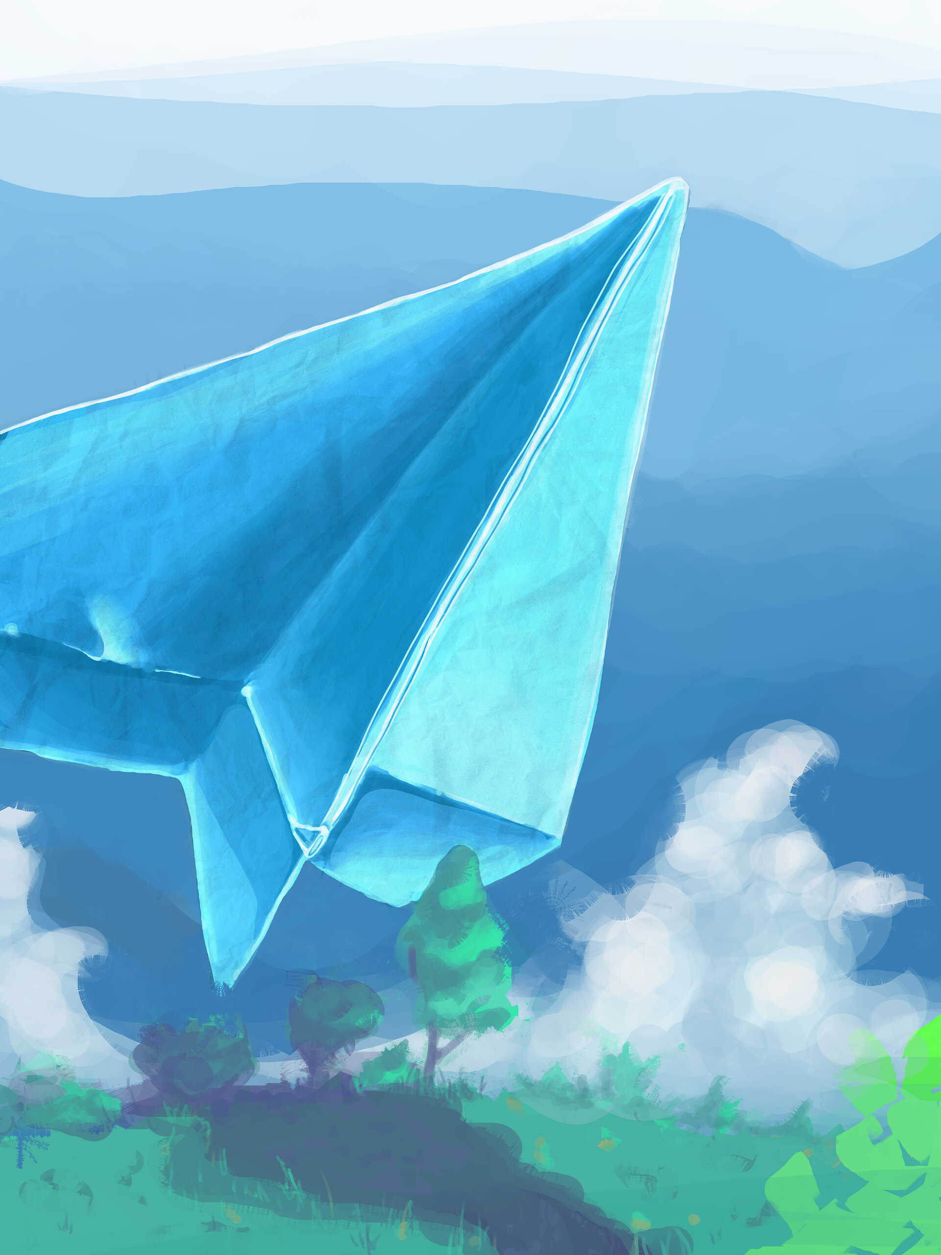 ArtStation - Paper plane
