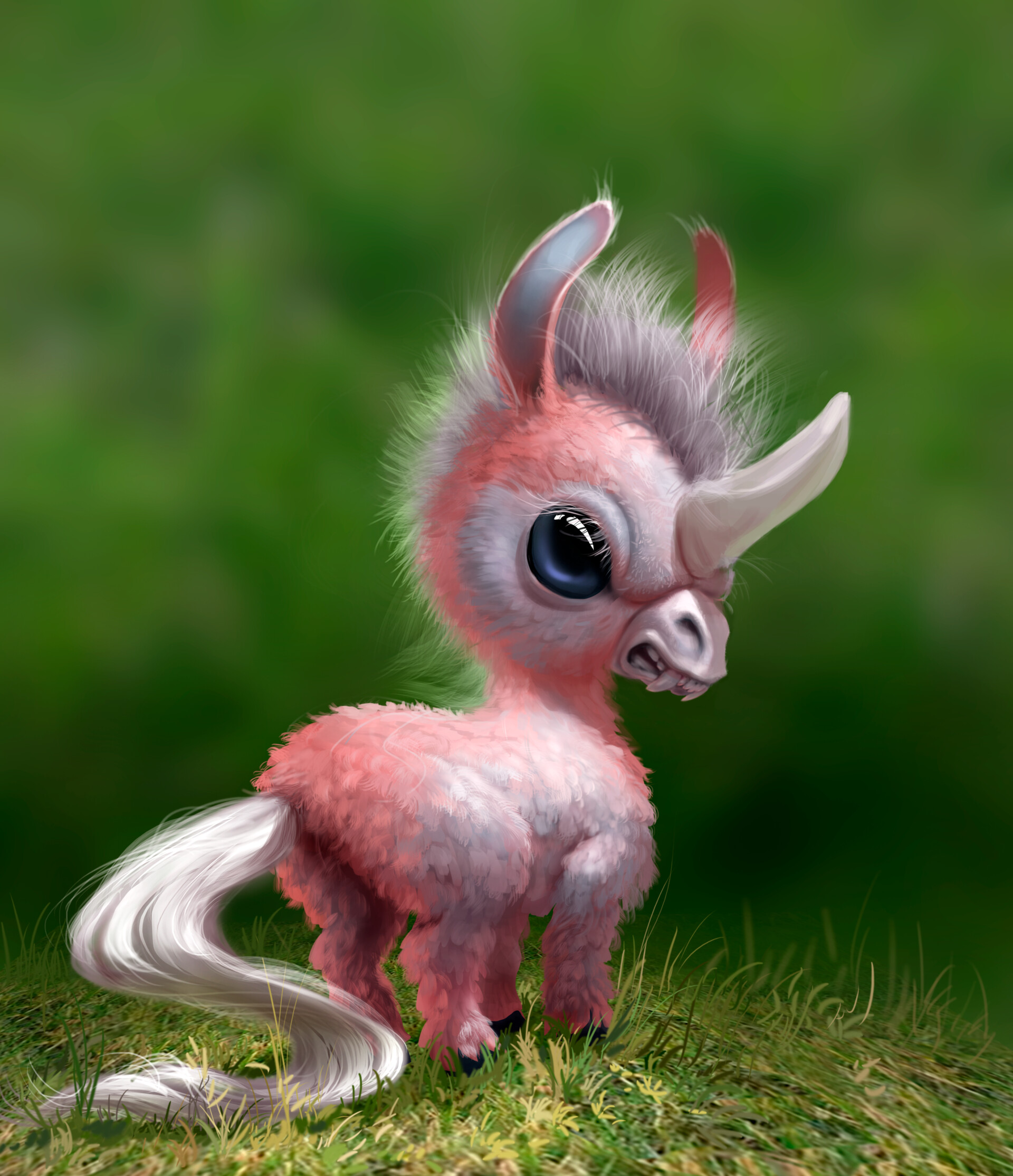 ArtStation - Pinky and fluffy