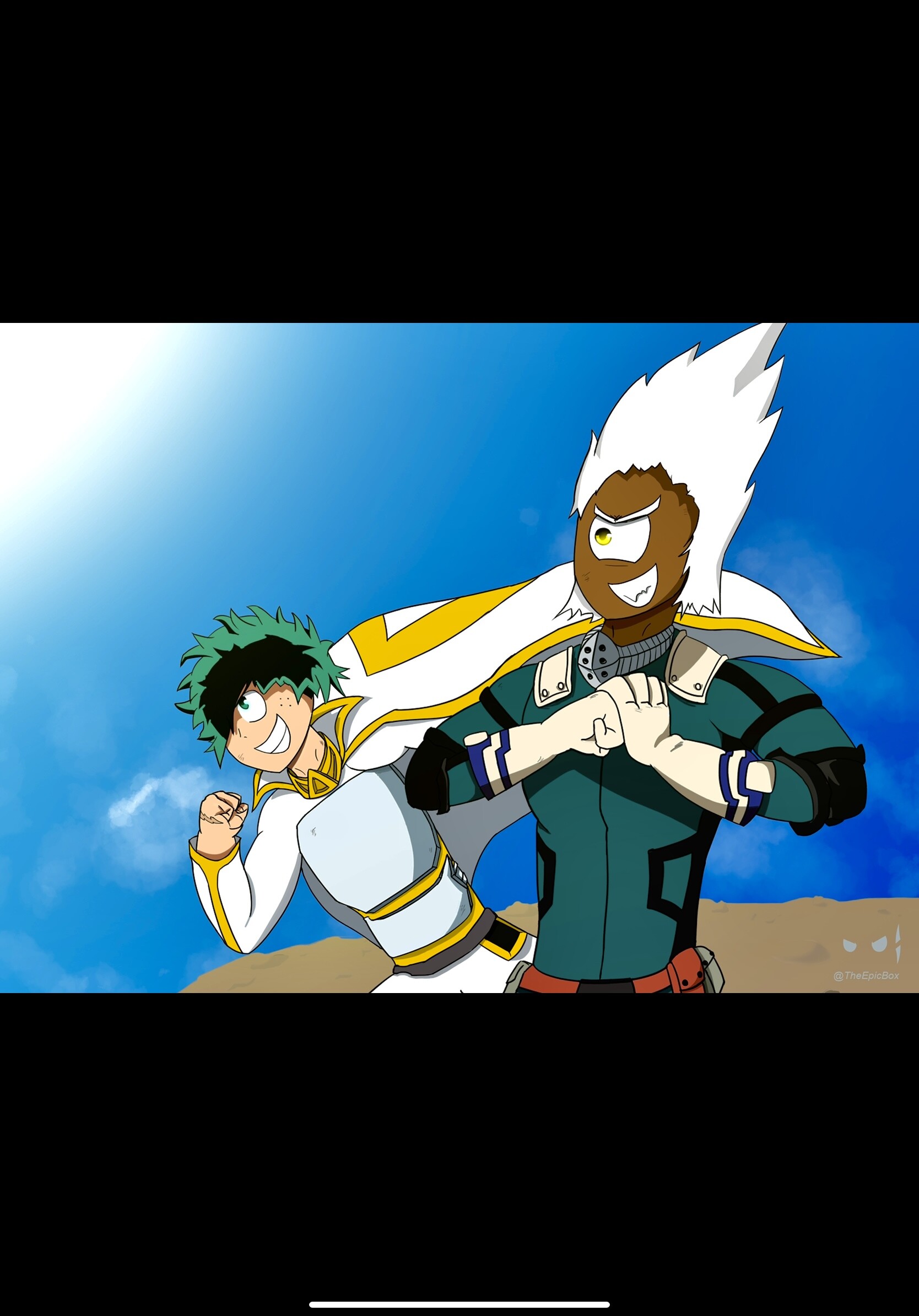 ArtStation - Cyclops King and Izuku Midoriya