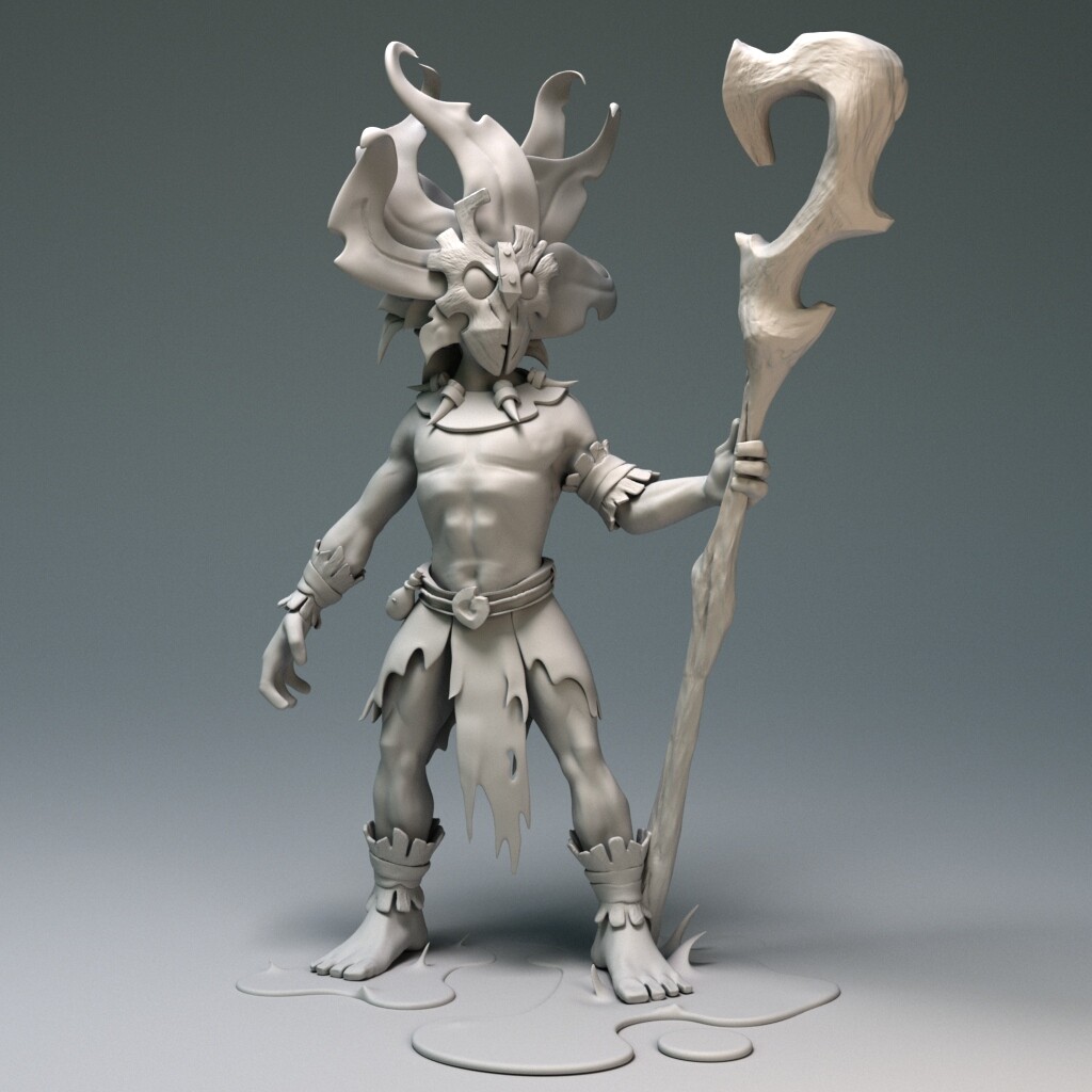 Itay Koren - 3D version of ti-pche- Art from yasen-stoilov