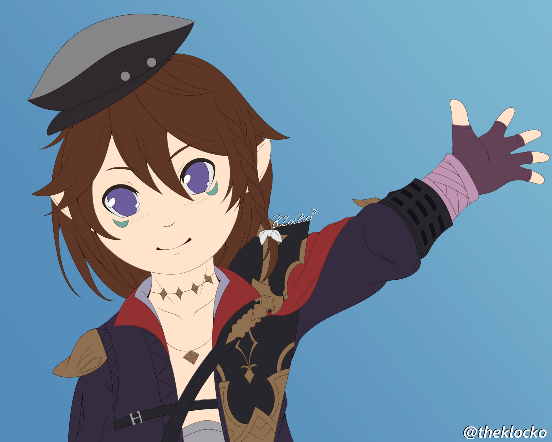 ArtStation - FFXIV Character Commission