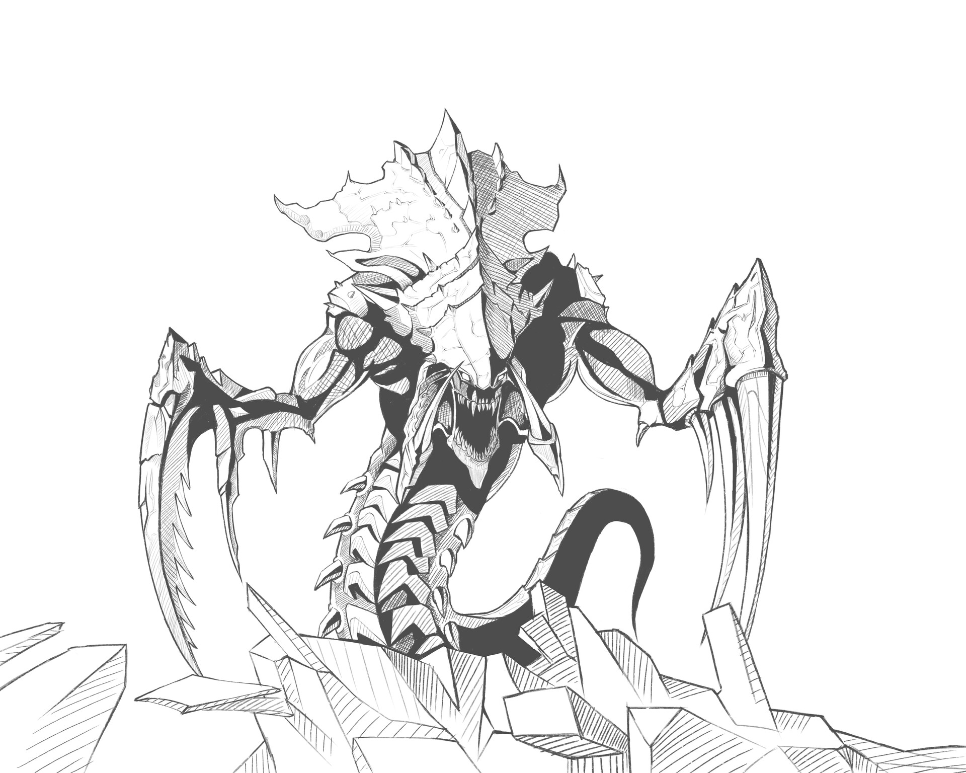 ArtStation - Zerg Hydralisk