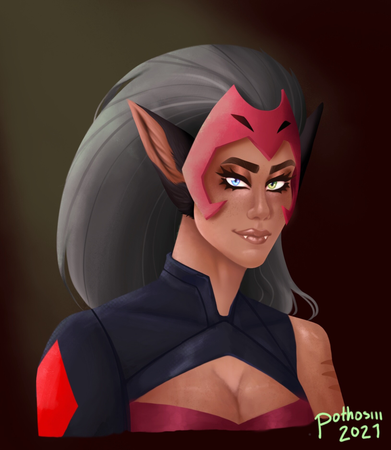 ArtStation - Catra drawing