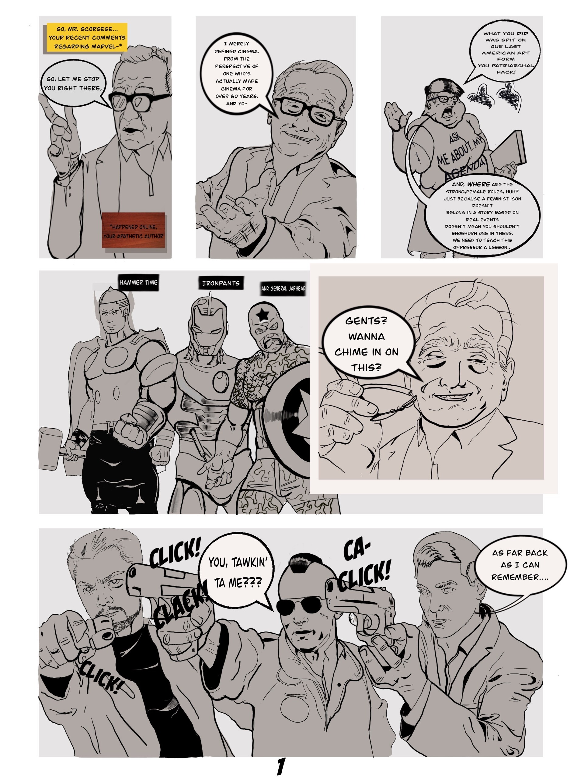 ArtStation - Unfinished Comic Page