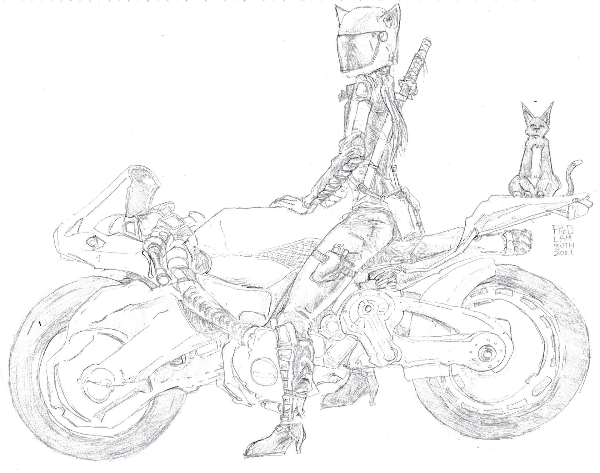 ninja bike coloring pages