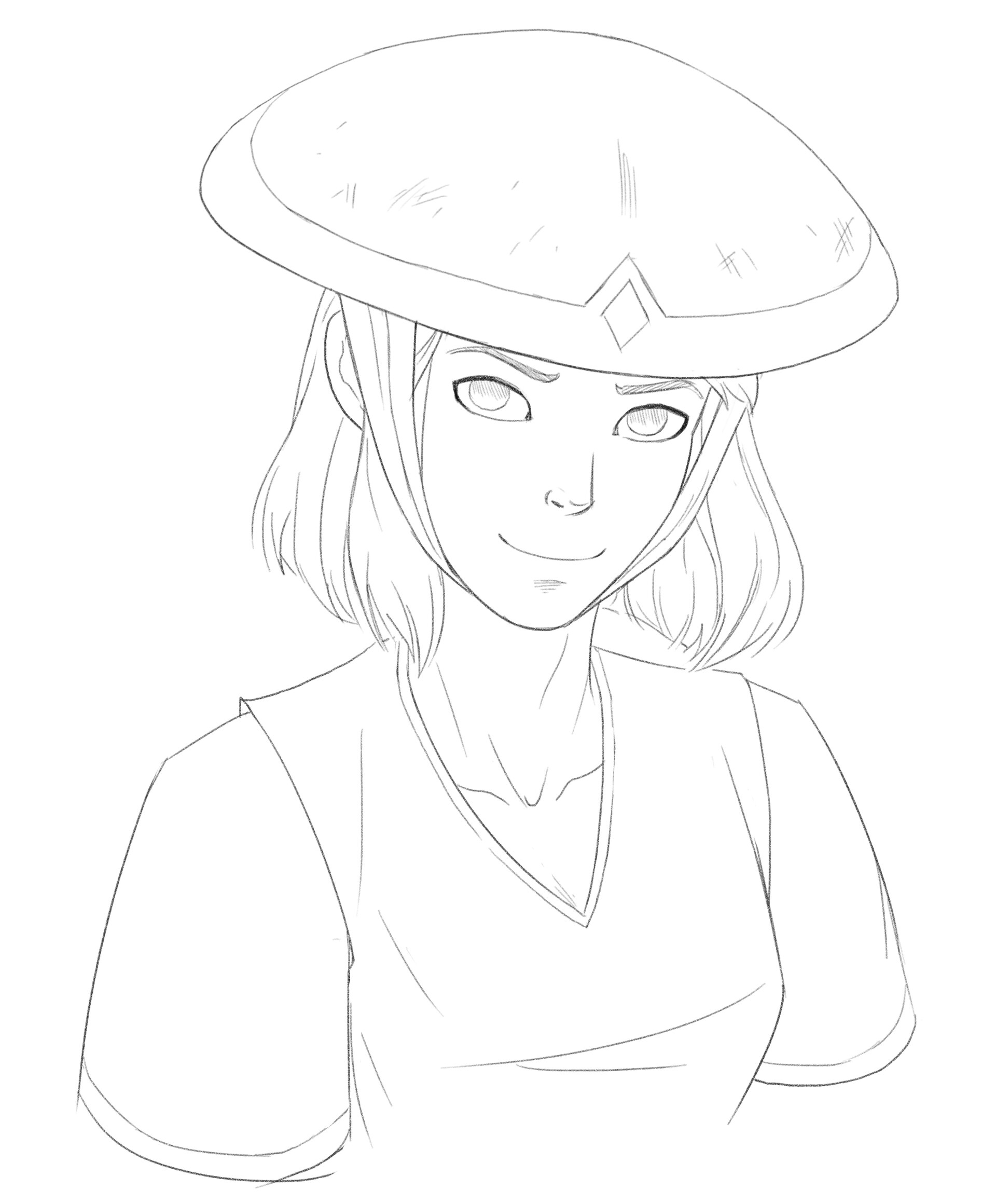 ArtStation - Toph Fanart Sketch