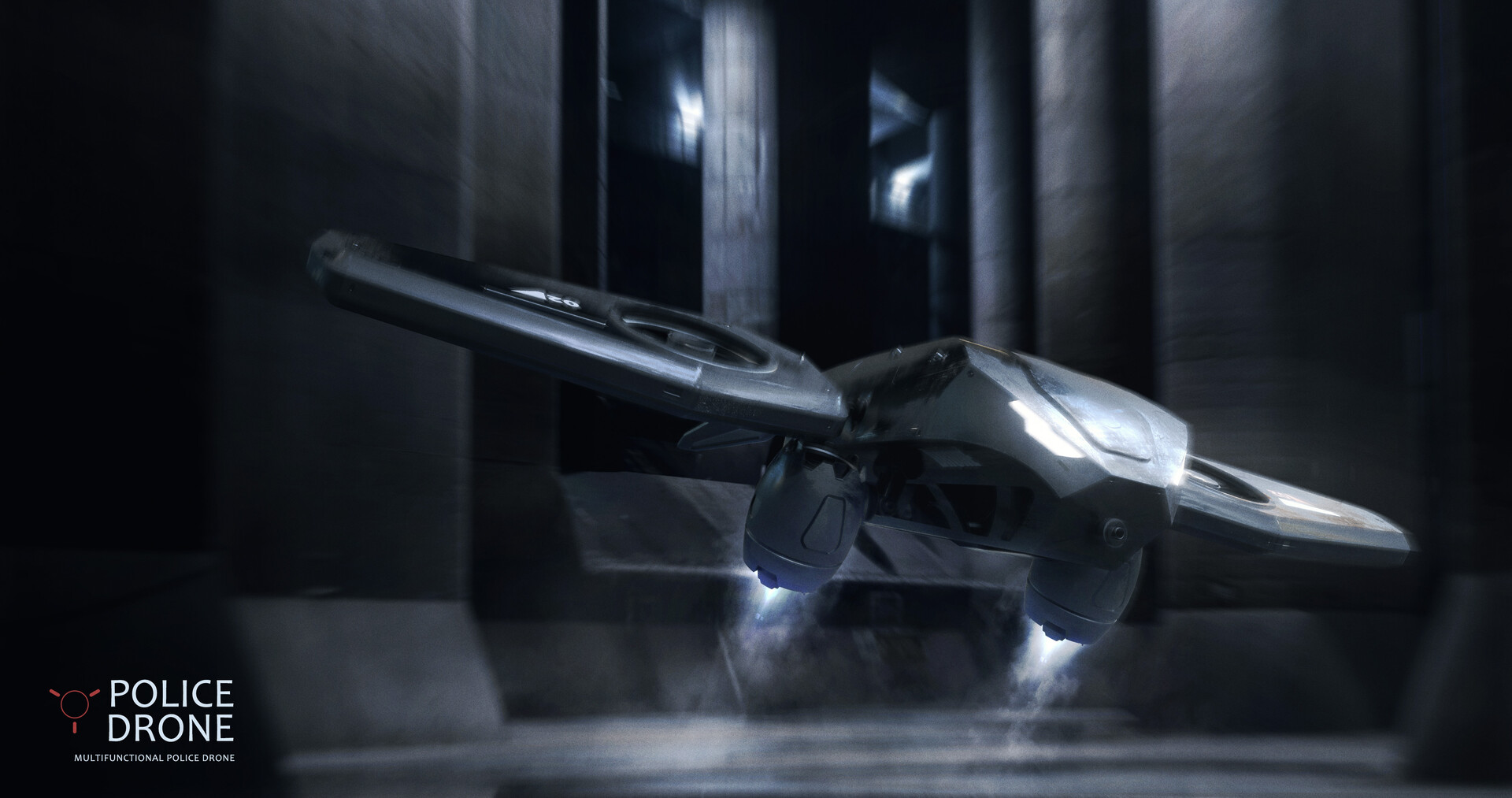 ArtStation - Police drone