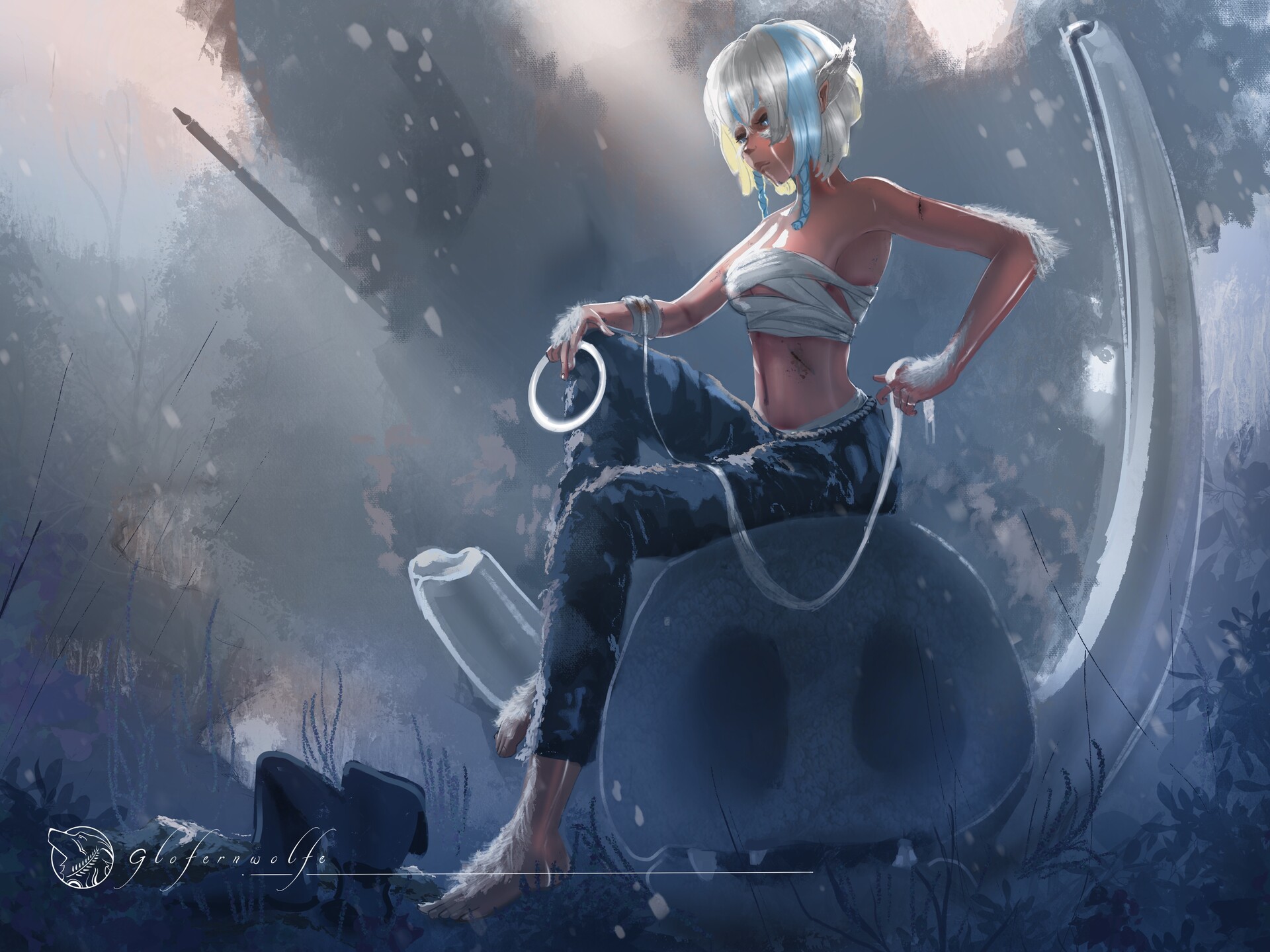 ArtStation - Zov'ha Wounded