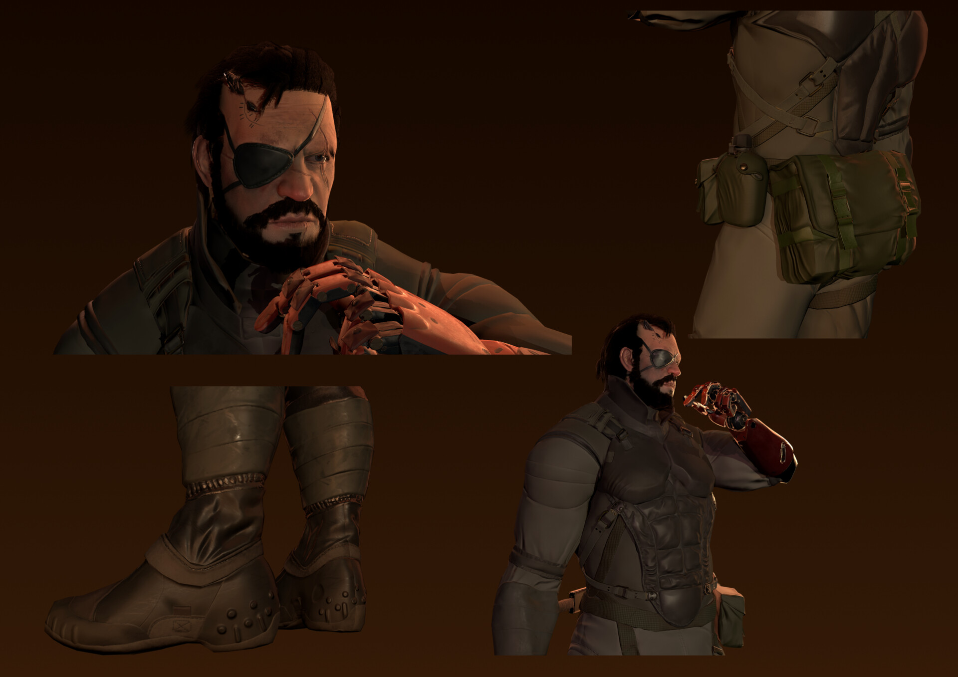 Jun Kit - Venom Snake (fan art)