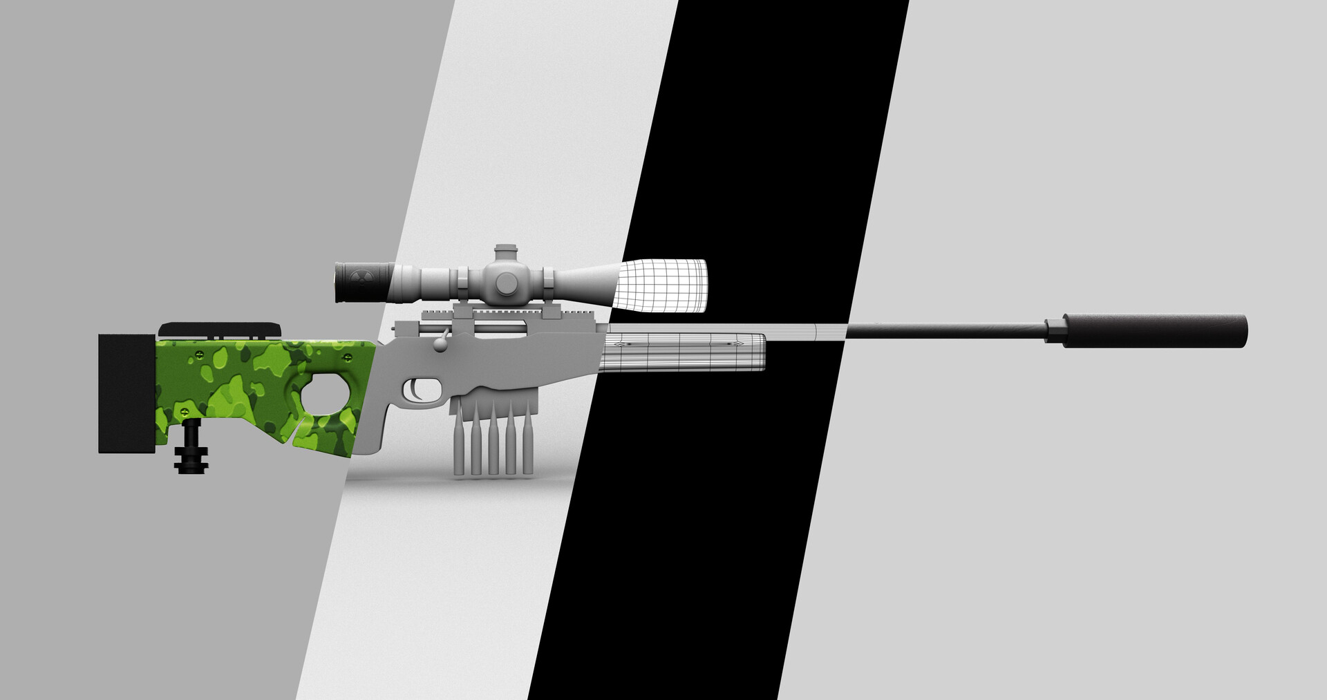 ArtStation - Accuracy International AWM