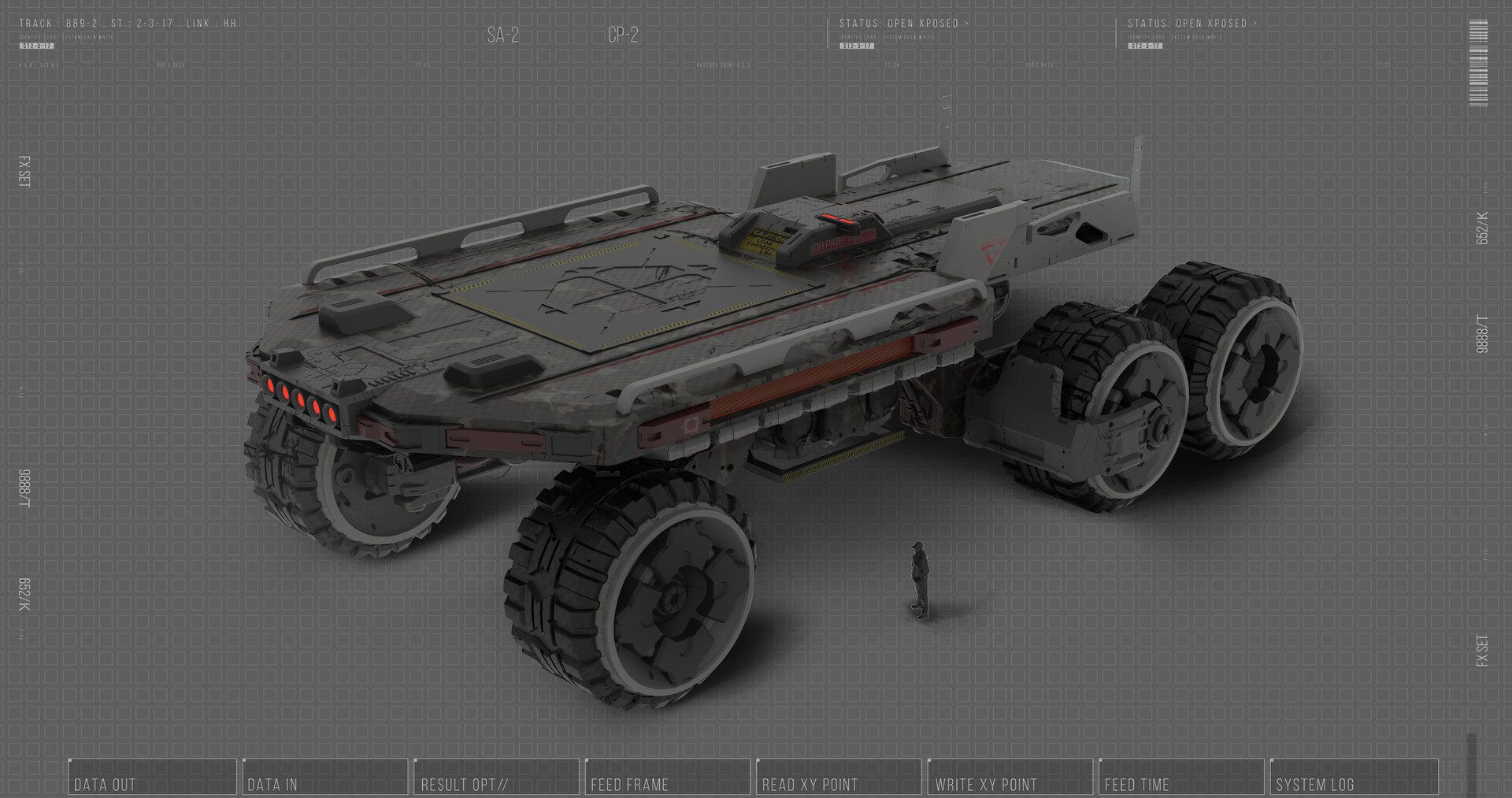 ArtStation - Freight vehicle