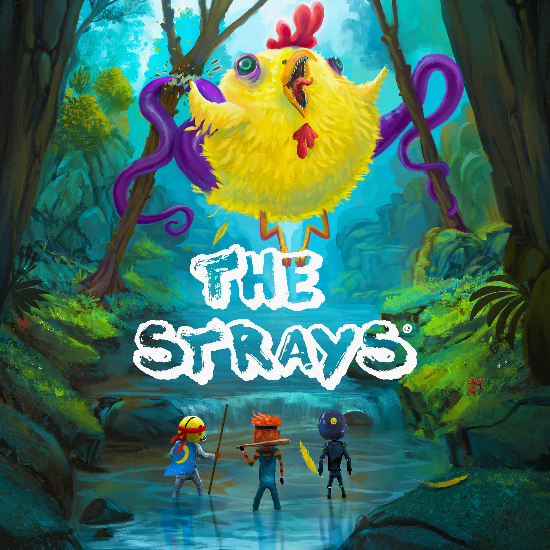 ArtStation - The Strays - Cover design