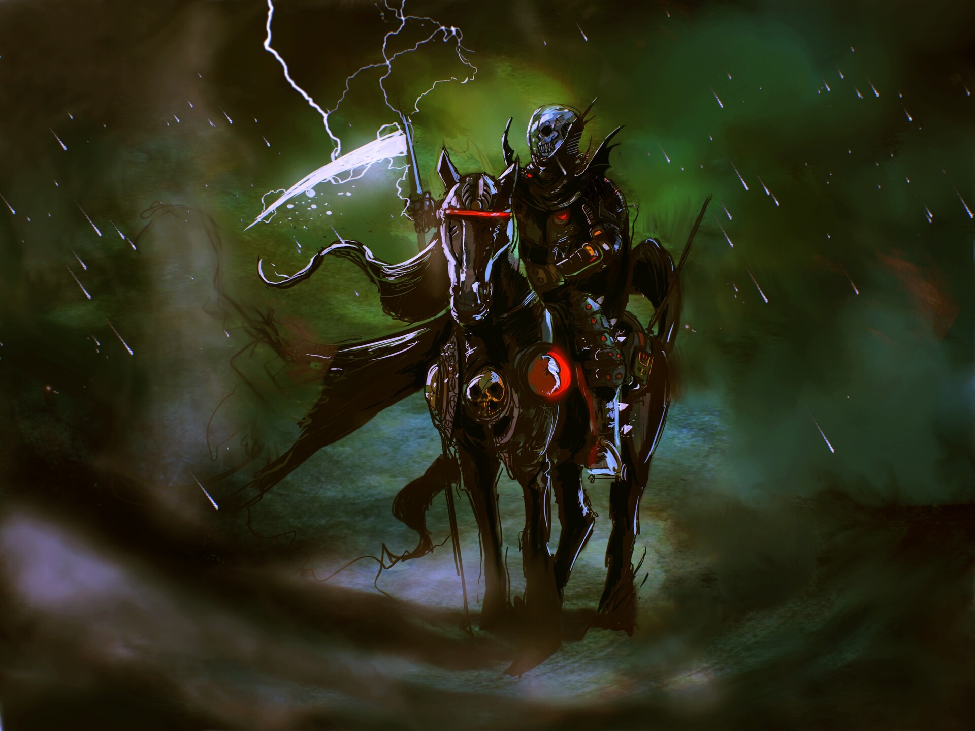 ArtStation - Cyber death