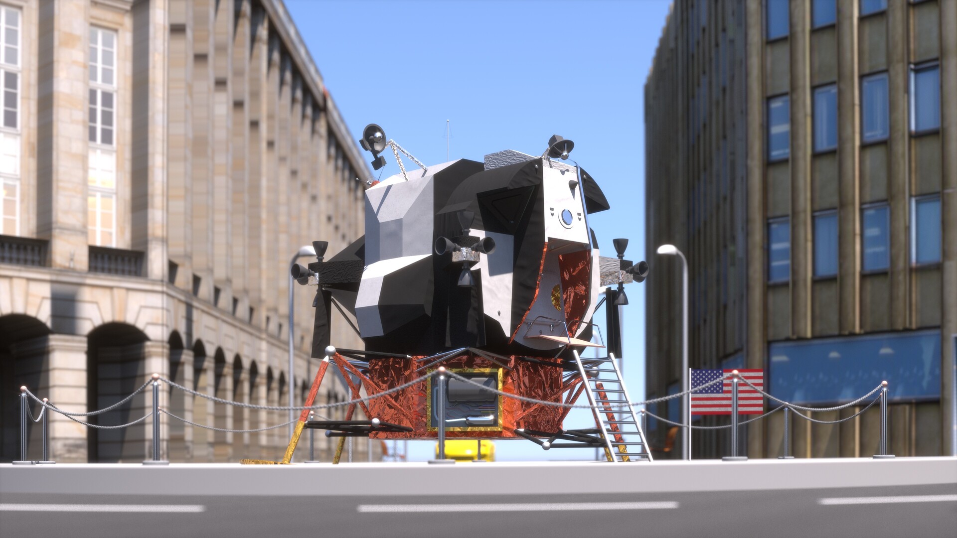 ArtStation - LM Apollo 11 - 3d model
