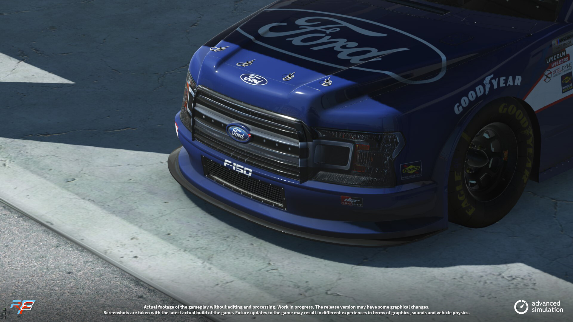 ArtStation - (WIP) NASCAR Gander Outdoors Truck Series - Ford F150 Preview