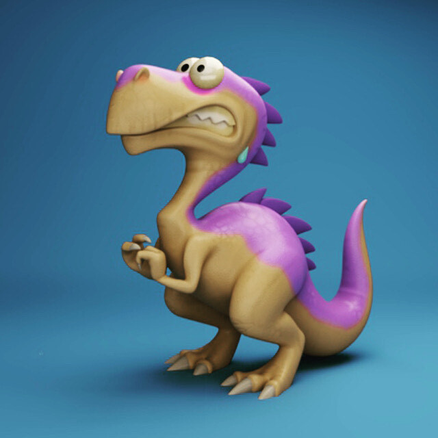 ArtStation - Anxiety T-Rex