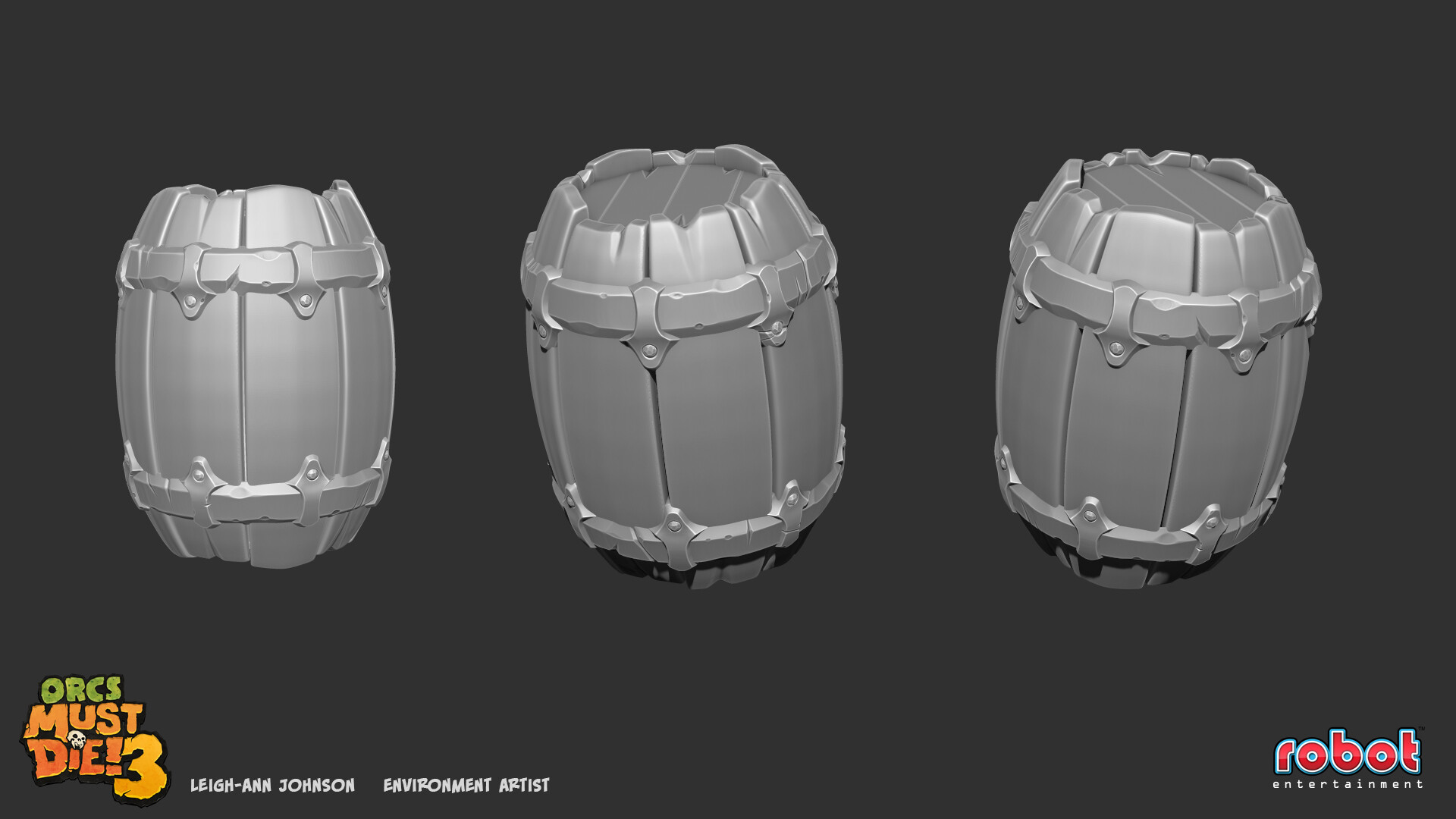 Leigh-Ann Johnson - Orcs Must Die! 3 - Barrel Prop