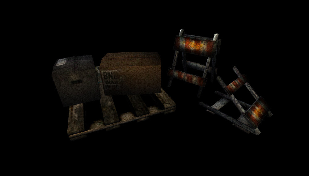 ArtStation - Game props ps2 style - (2)