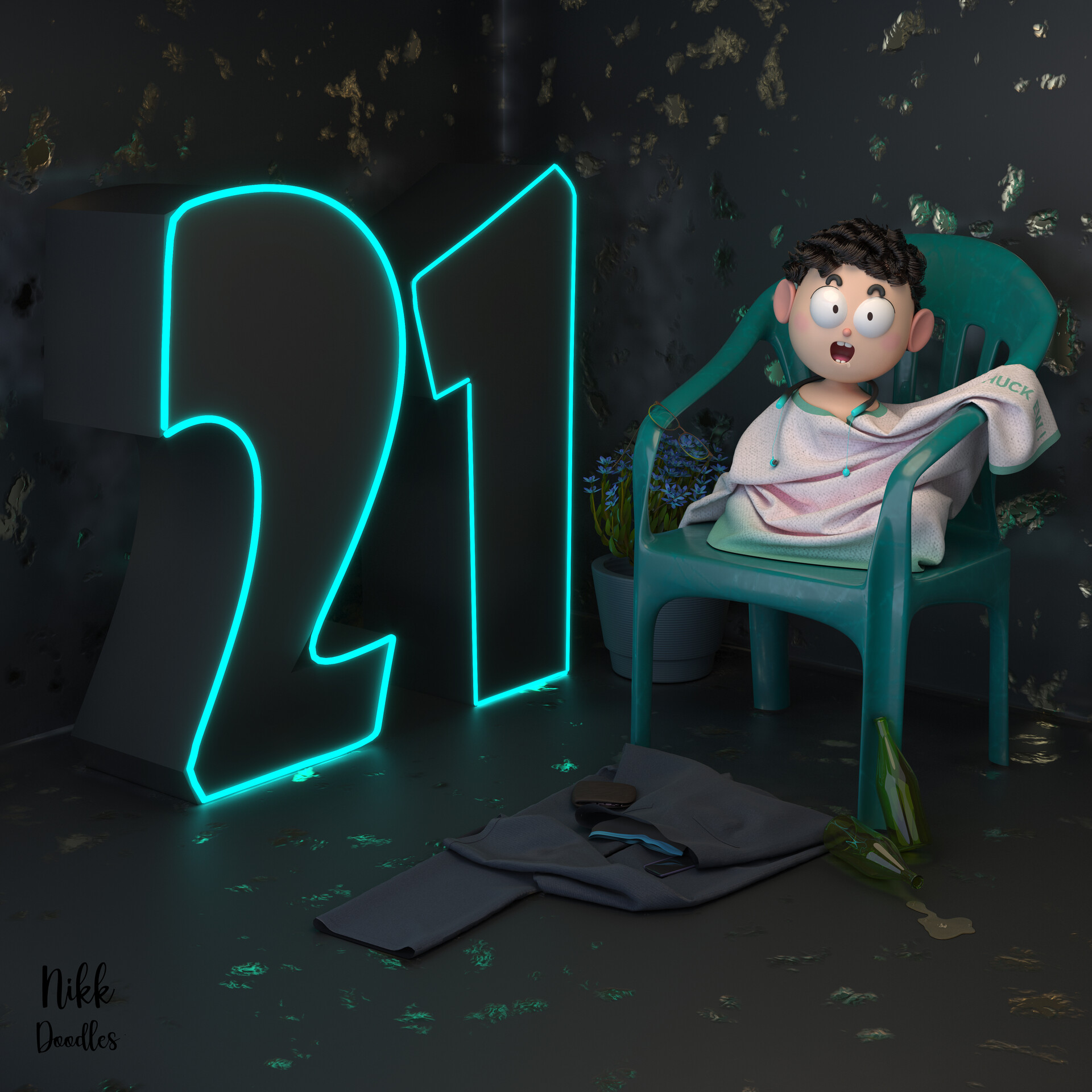 ArtStation - Age of an adult, Heart of a kid!