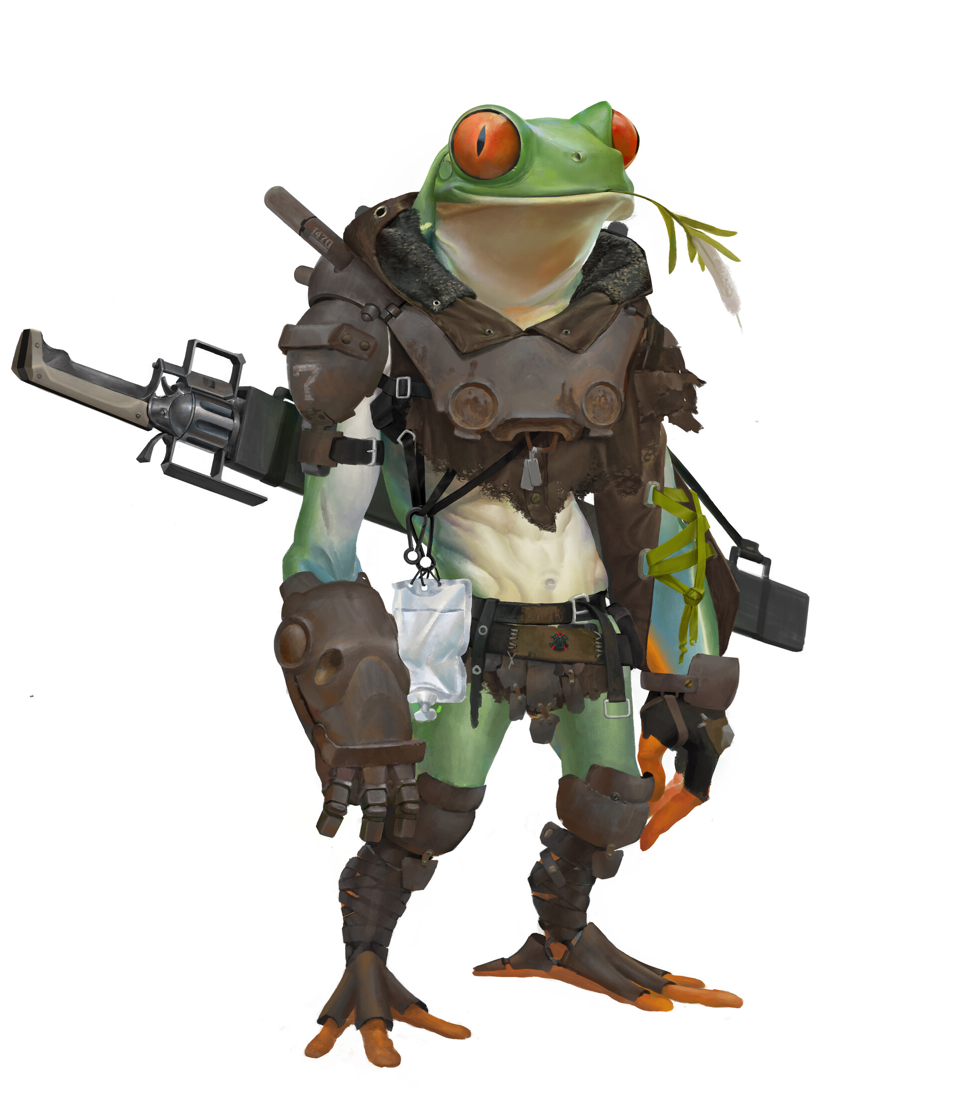 ArtStation - Roach frog