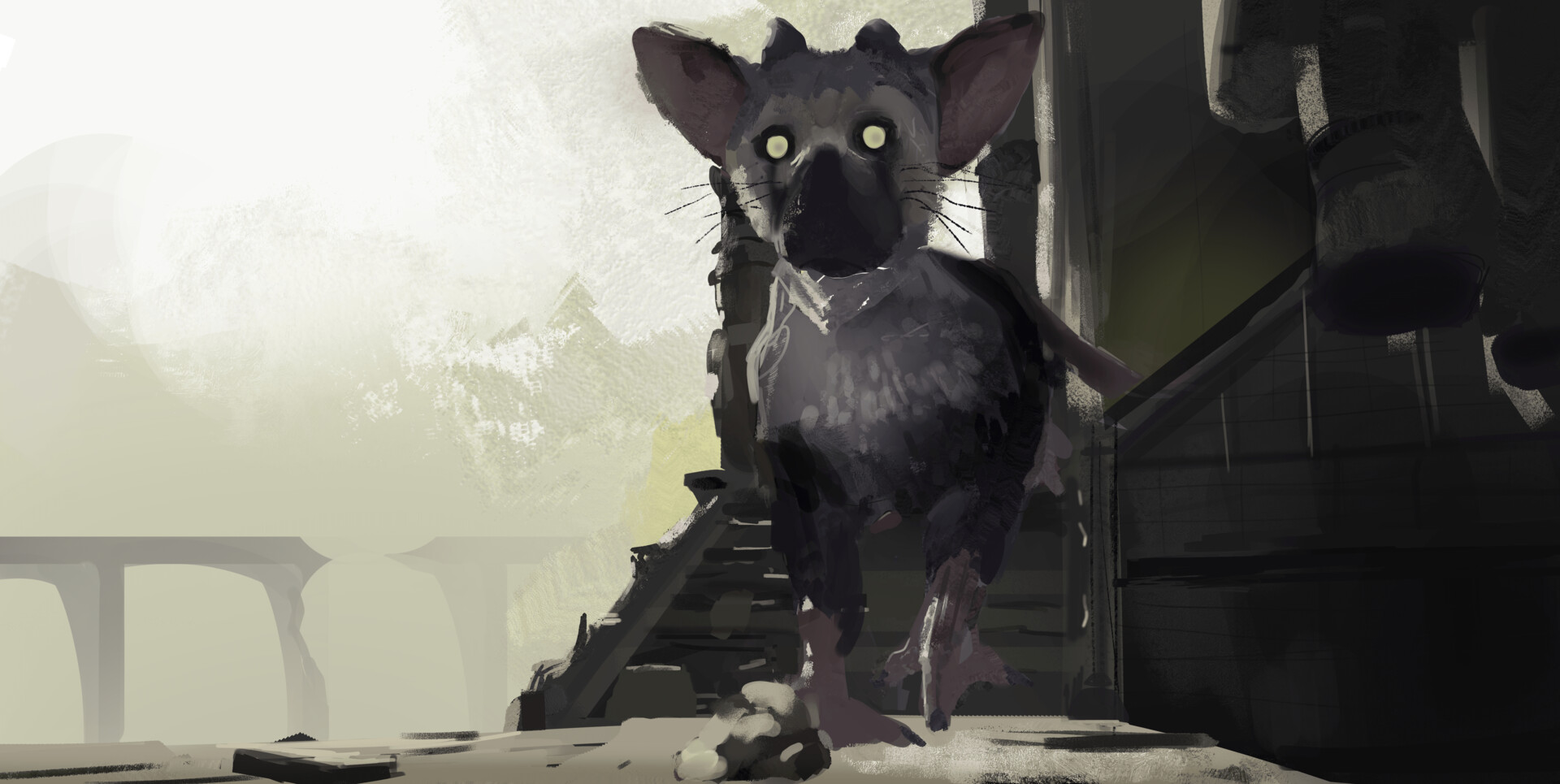 ArtStation - Trico from The Last Guardian.