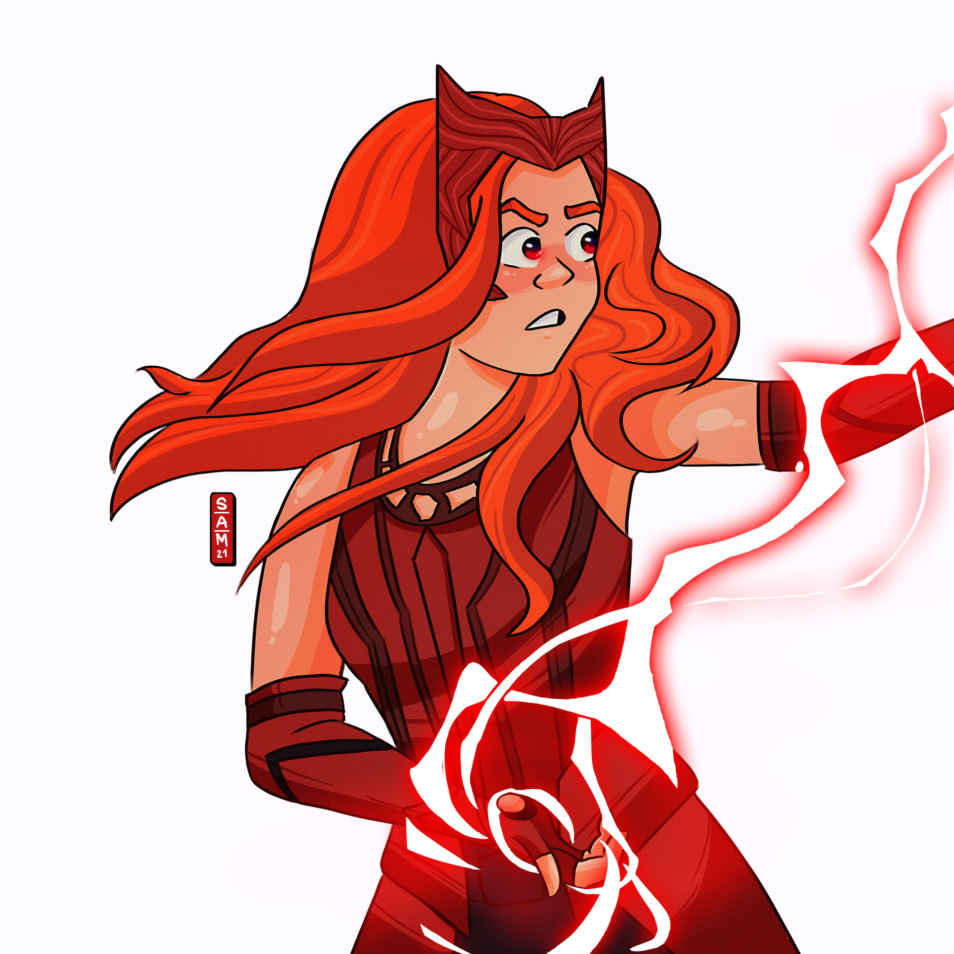 ArtStation - Wanda Maximoff - Feiticeira Escarlate