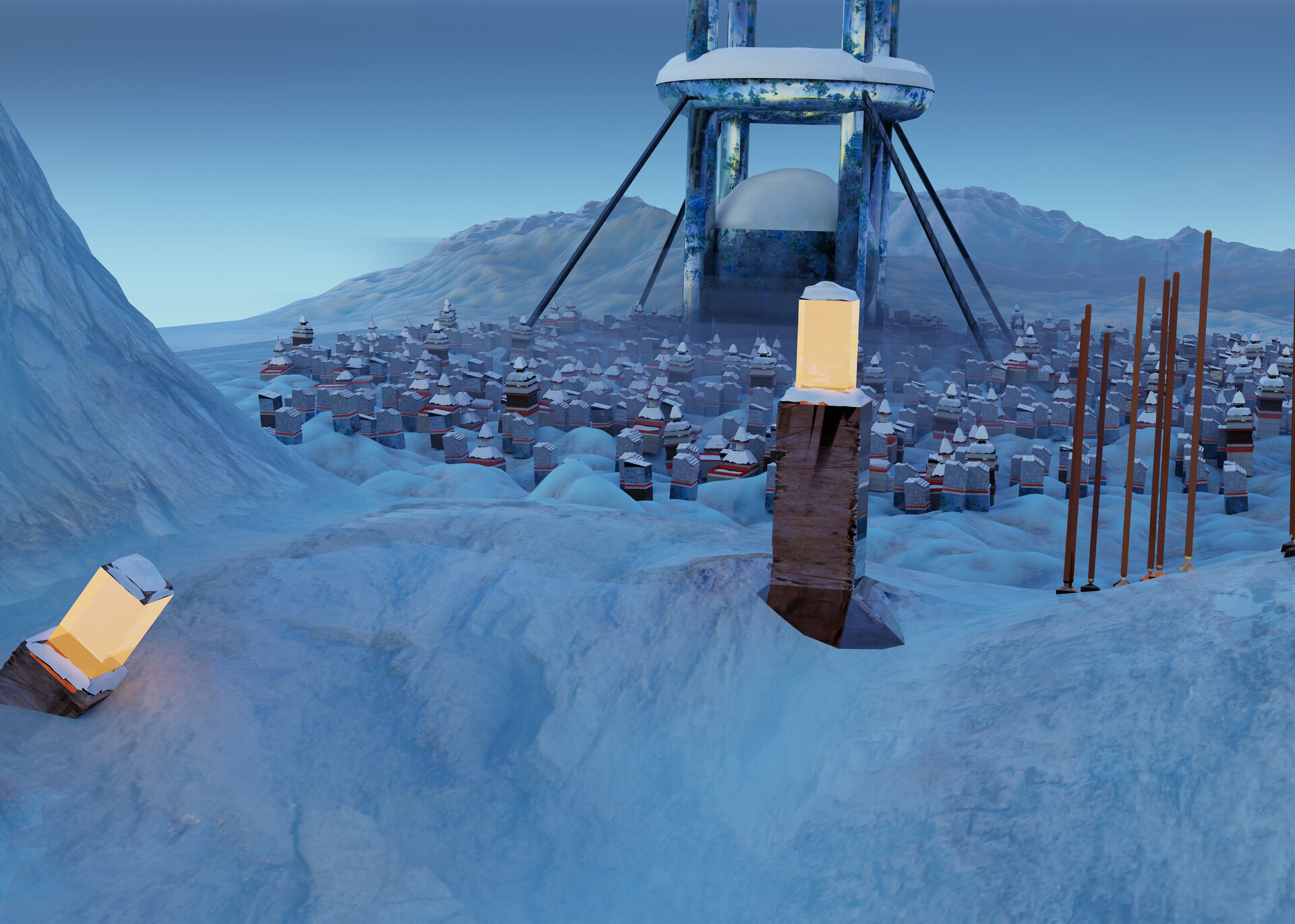 ArtStation - Frozen Skyhook