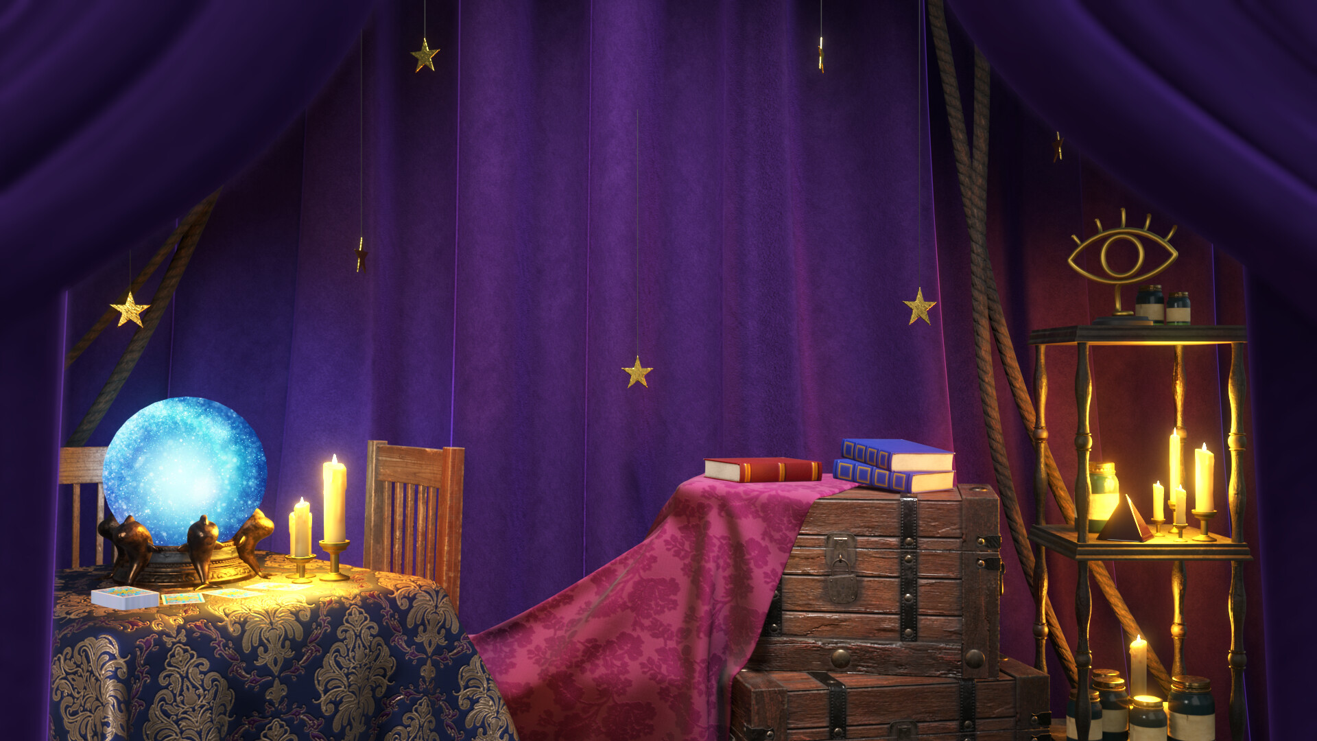 Chris Folea - Fortune Time Digital Set and Assets