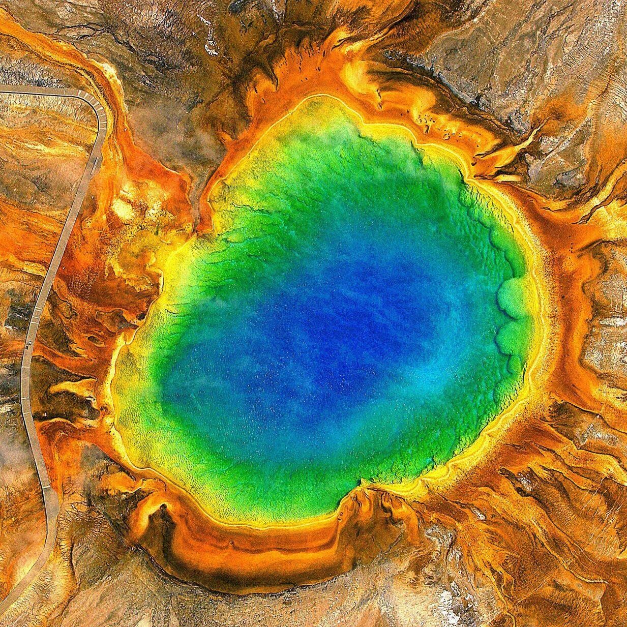 Martin Phillip - Yellowstone Acid Pool Substance Material