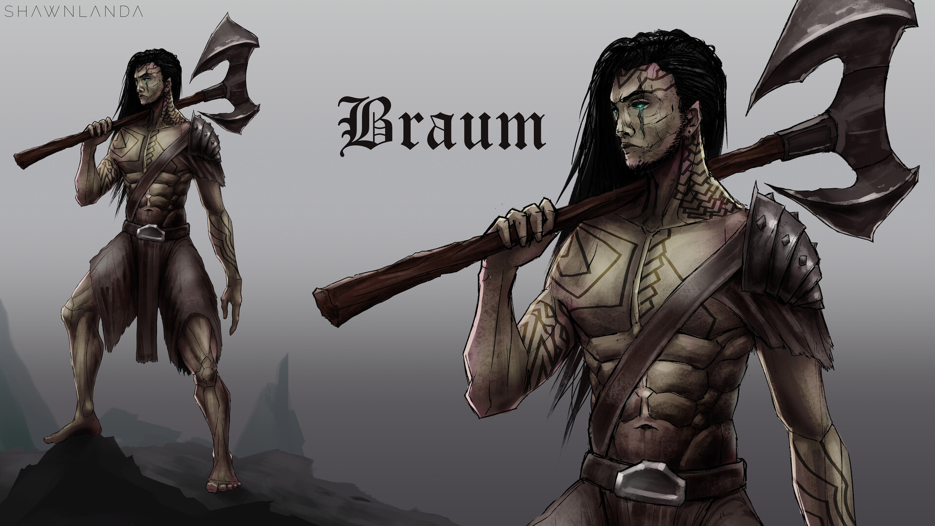 ArtStation - Character Concept Art - "Braum"