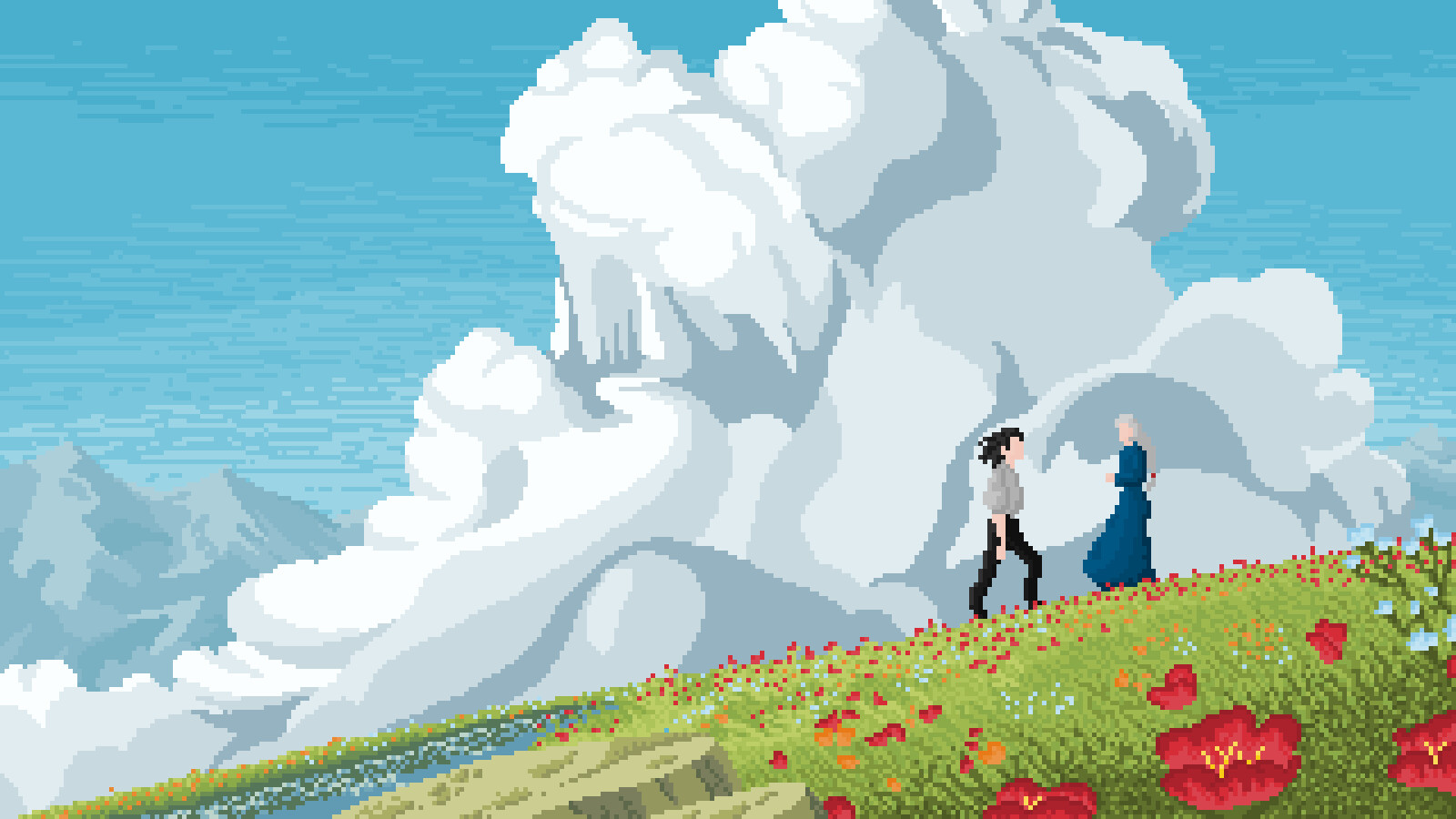 ArtStation - Pixel Art Study I - Howl's Moving Castle Fan Art