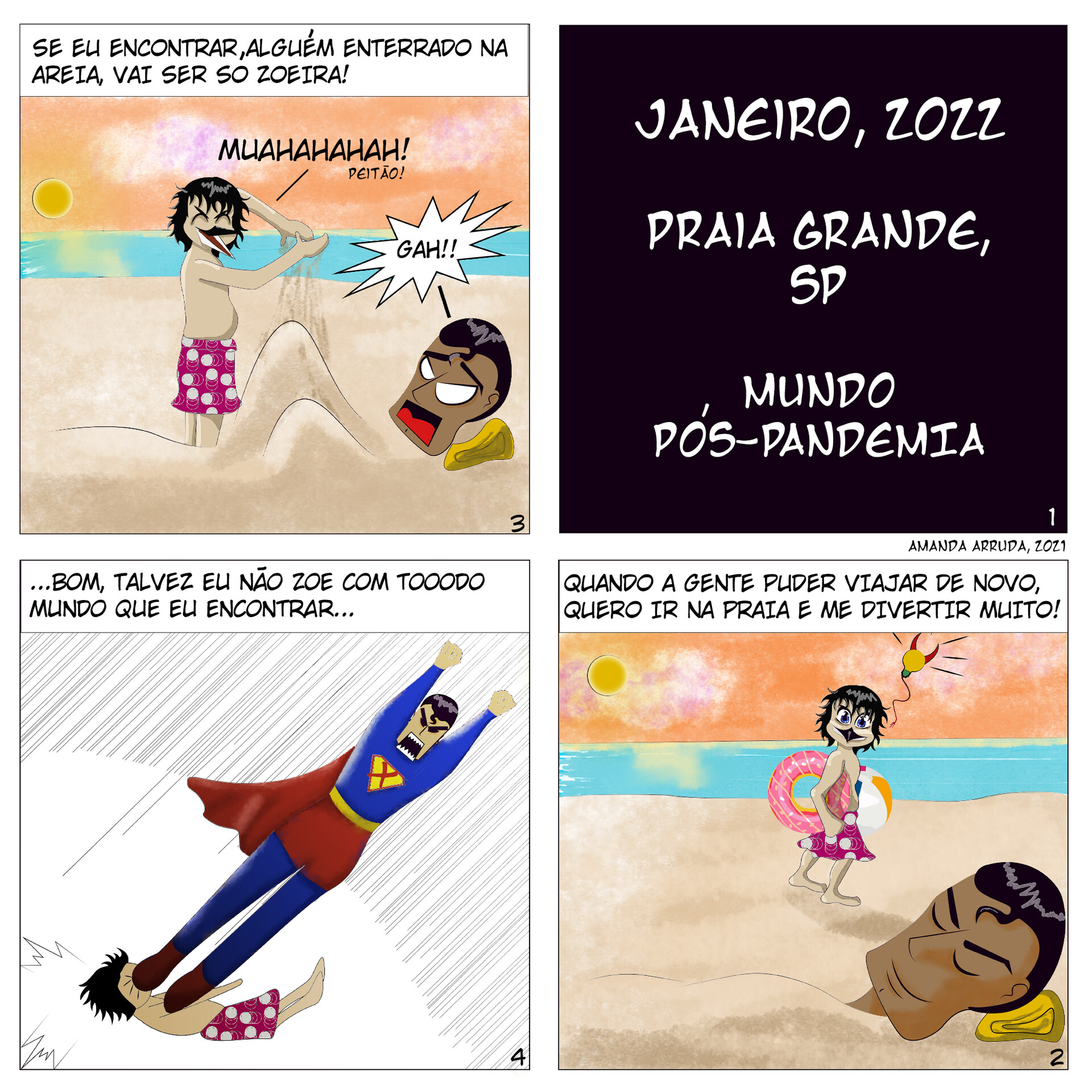 ArtStation - 4-koma manga