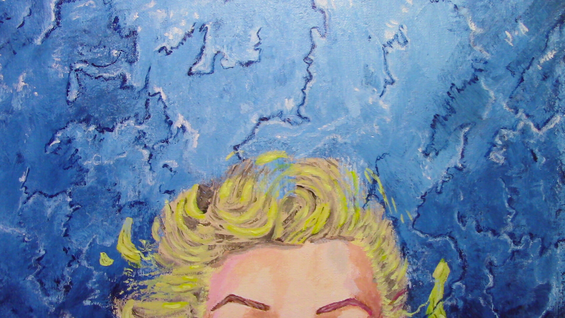 Liam Coote - Marilyn Monroe Acrylic Portrait Painting