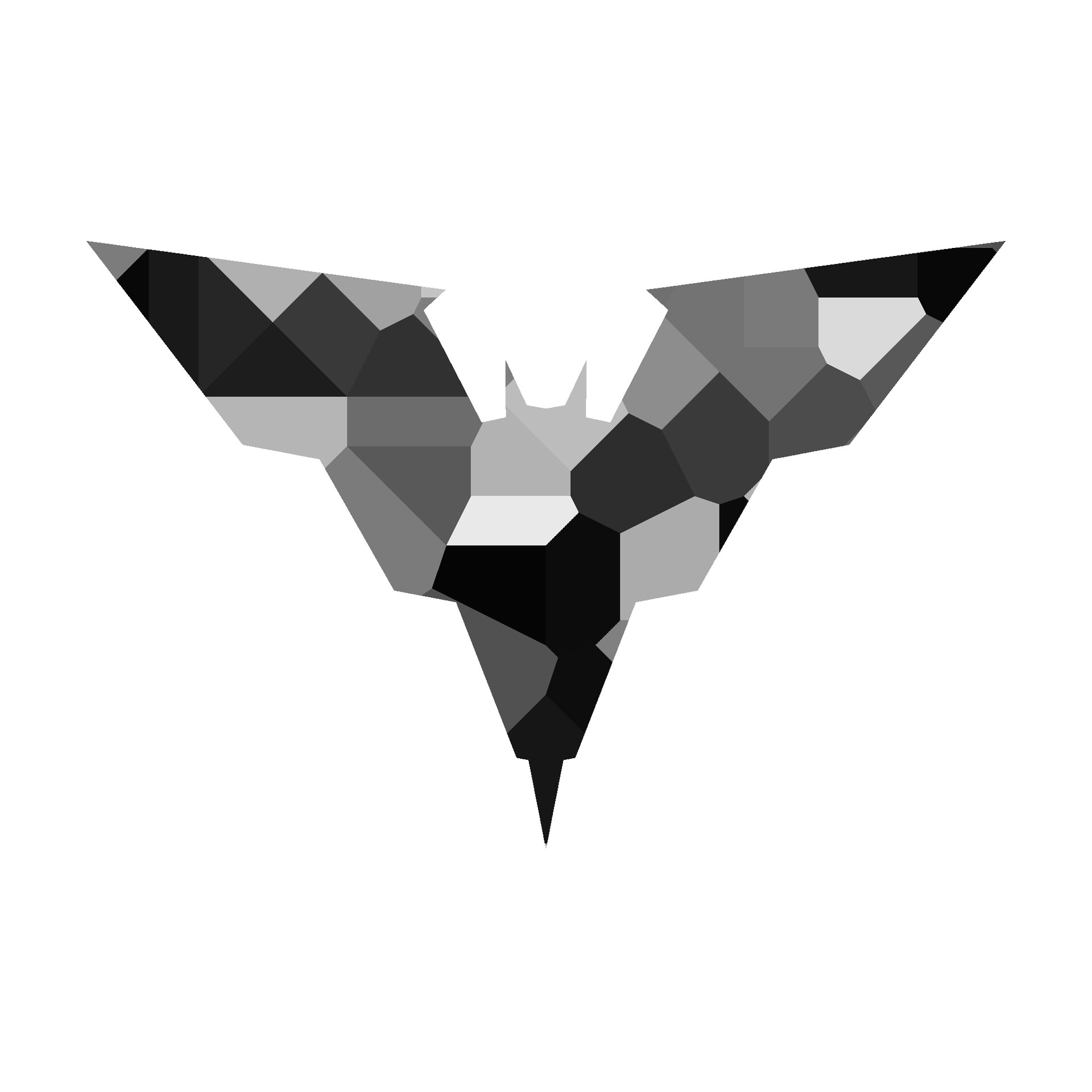 how to draw a batman symbol