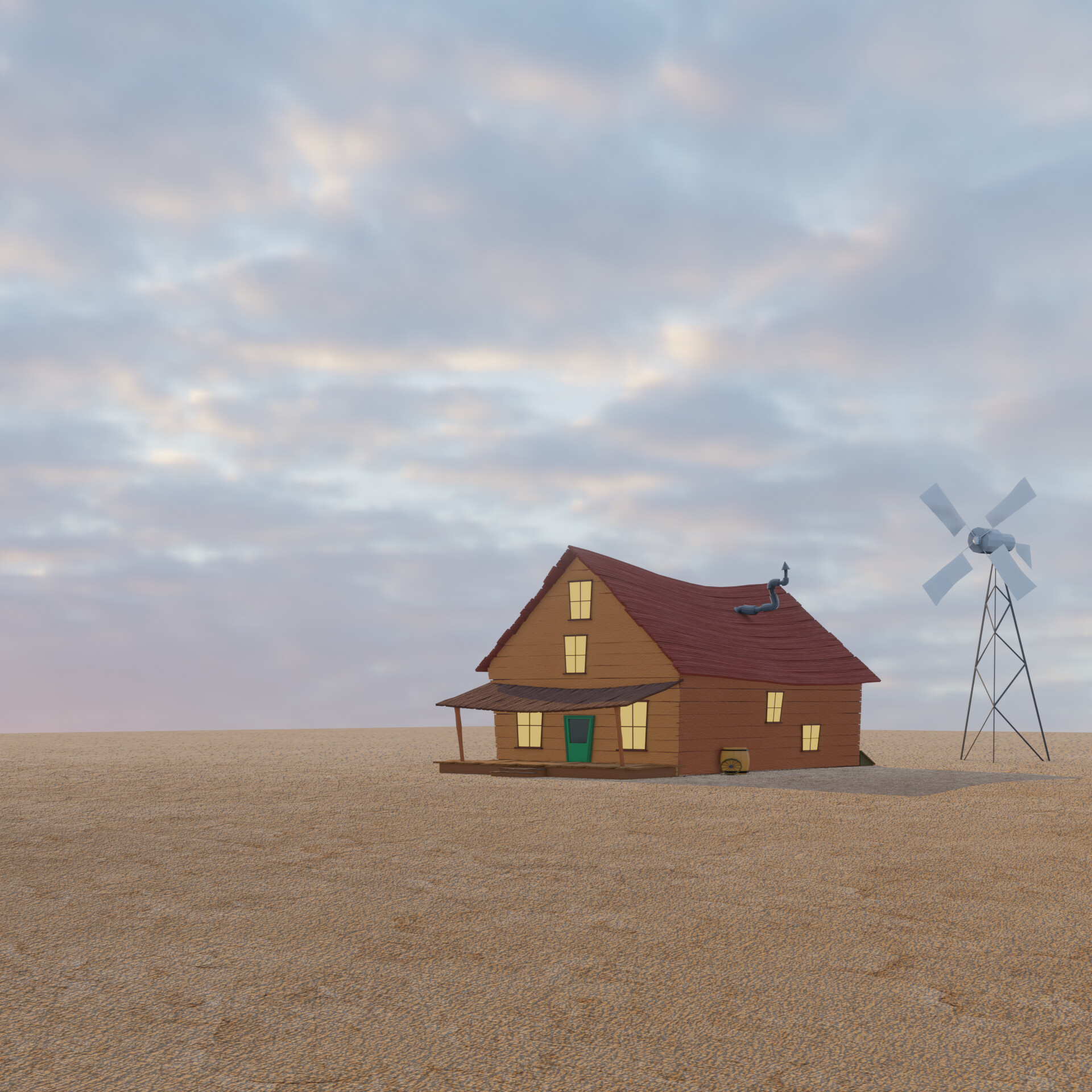 Courage The Cowardly Dog Middle Of Nowhere