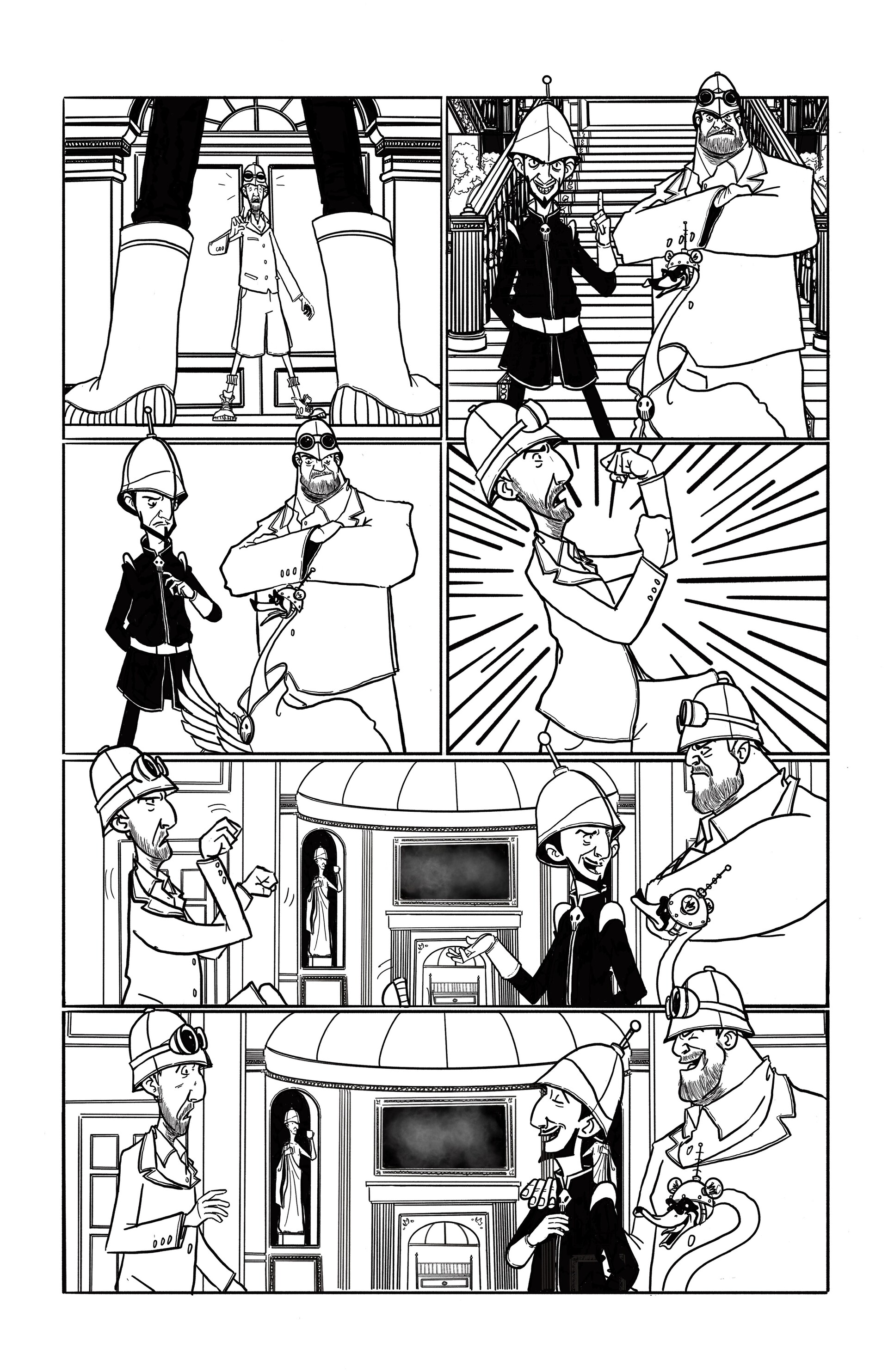 Jamie Keys - Professor Elemental comics presents: Nemesis