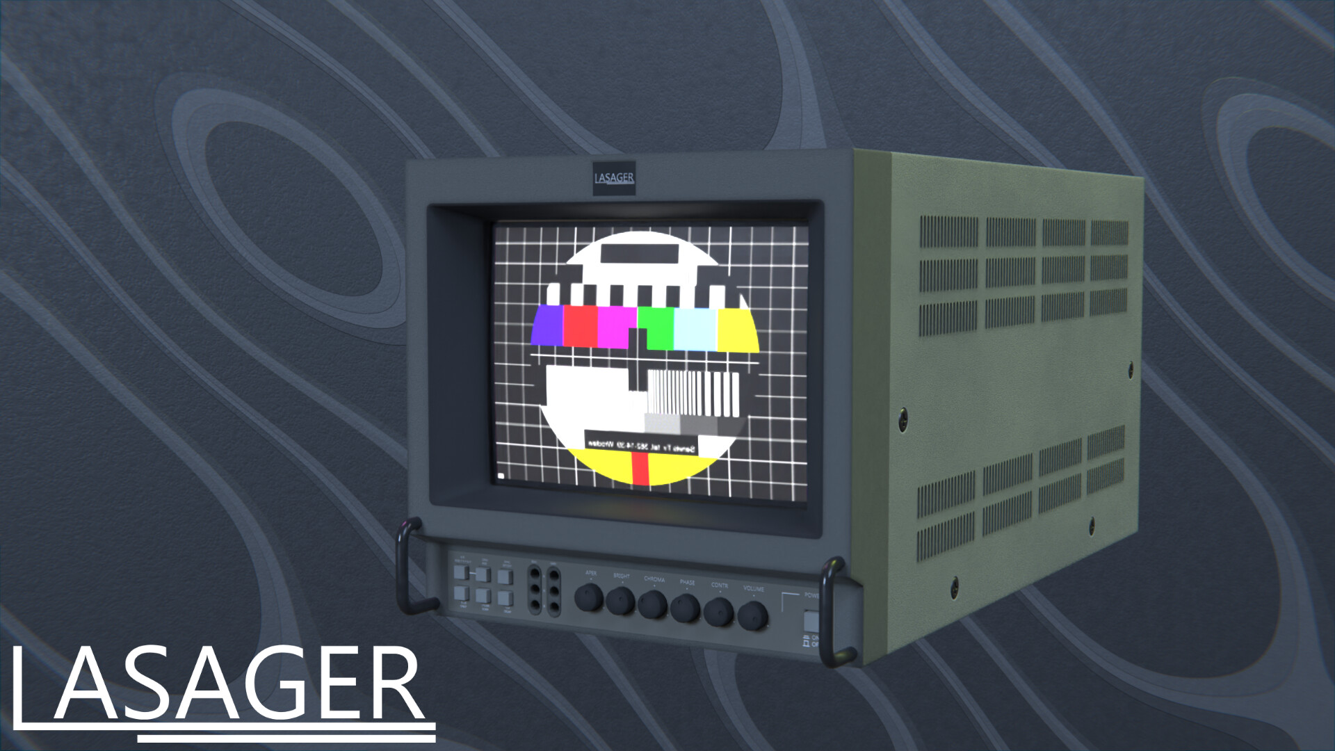 ArtStation - crt broadcast monitor