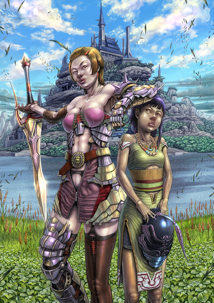 ArtStation - The Triumphant Return of the Female Warrior