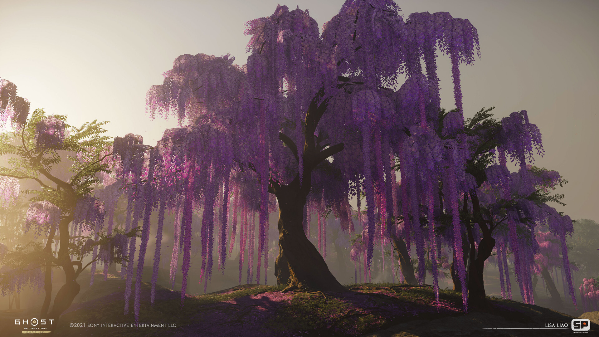Lisa Liao - Ghost of Tsushima: Iki Island Wisteria Forest