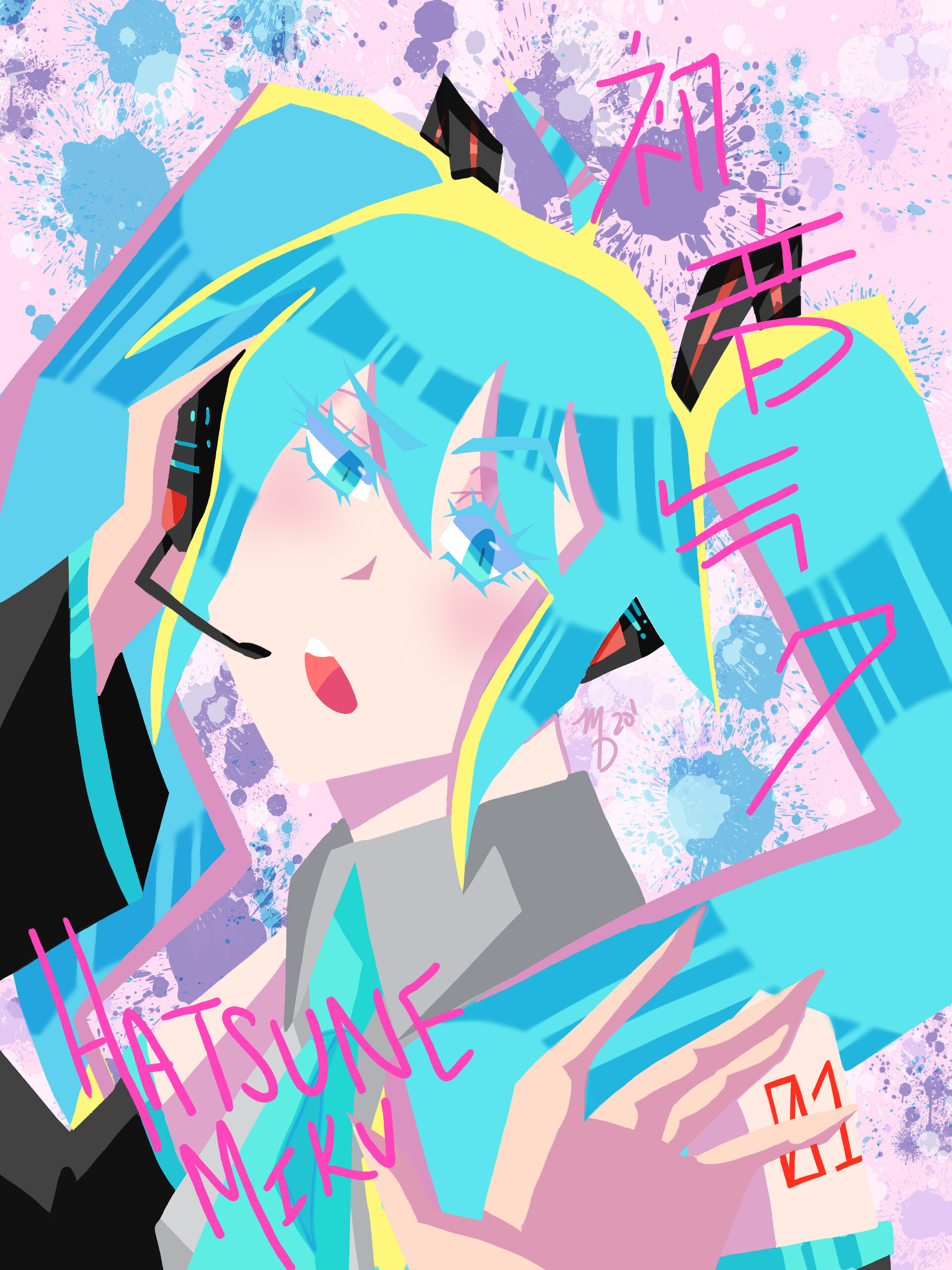 ArtStation - Hatsune Miku (Fanart)