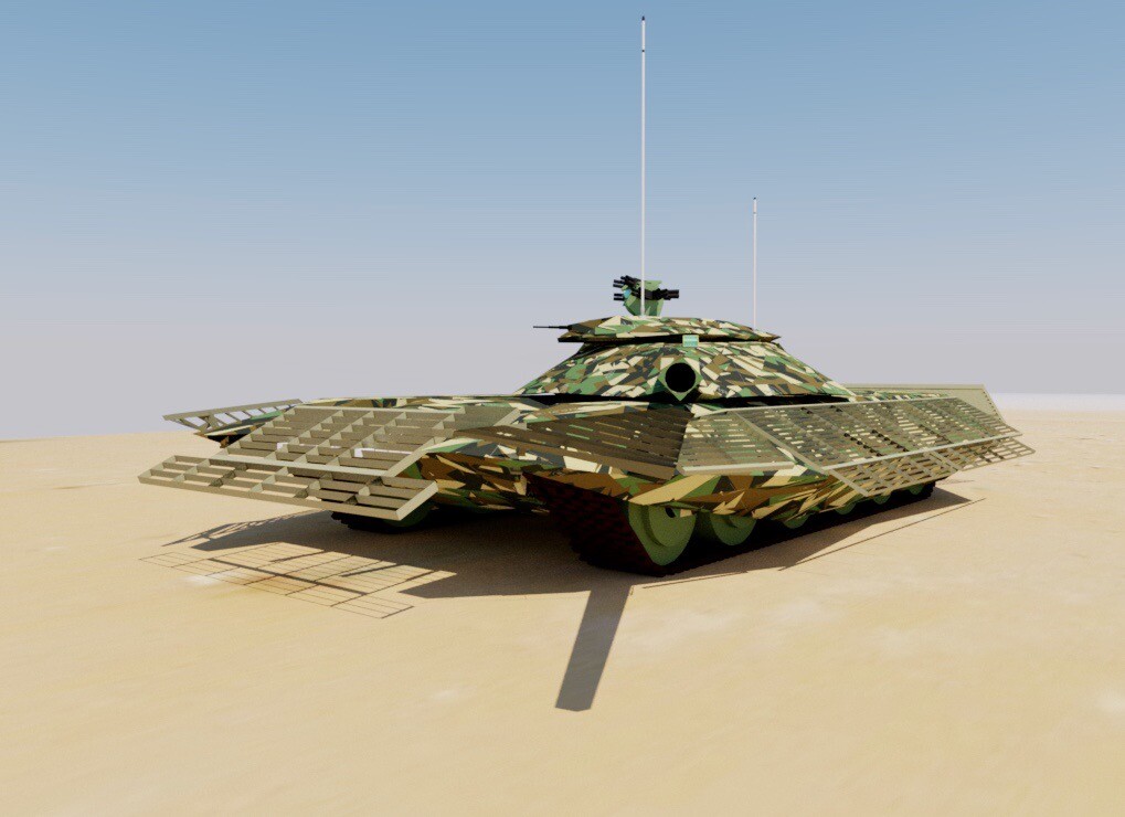 ArtStation - LIGHT TANK AGV-1