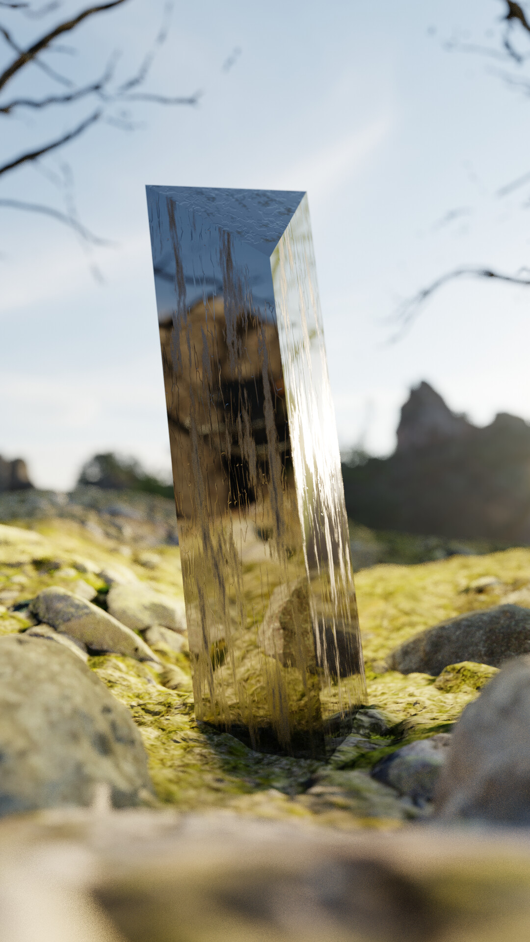 ArtStation - Mysterious Monolith