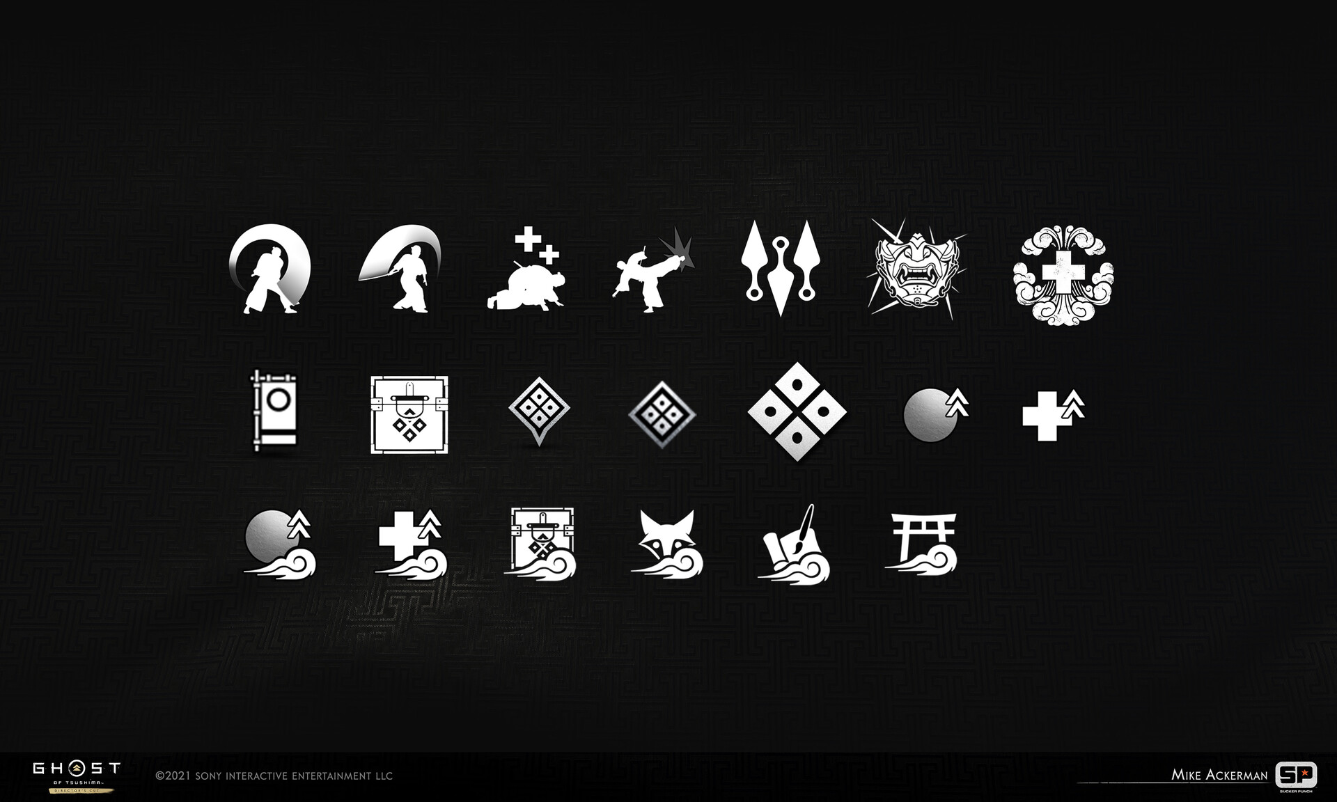 Mike Ackerman - Technique Icons - Ghost of Tsushima: Director's Cut