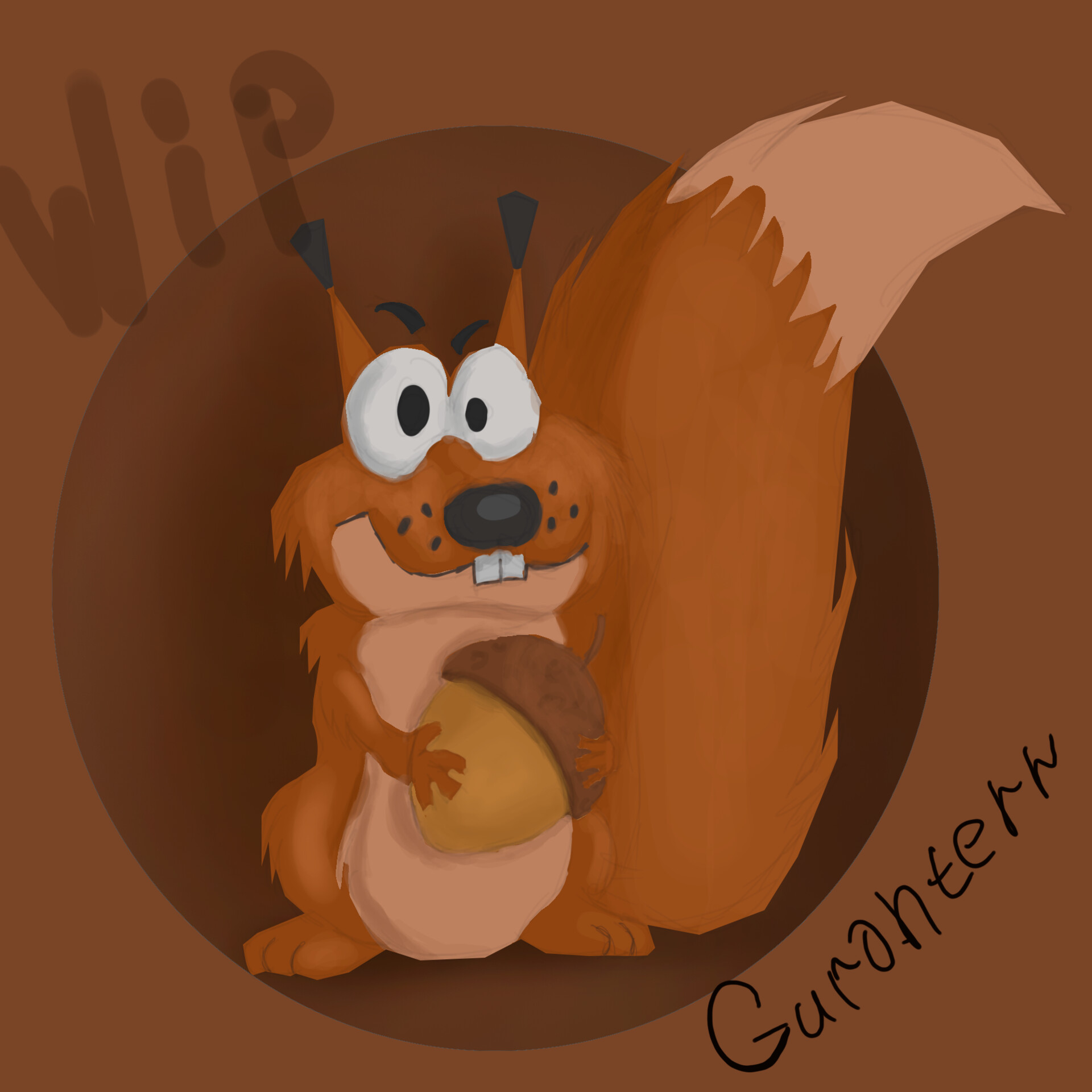 ArtStation - Squirrel (WIP)